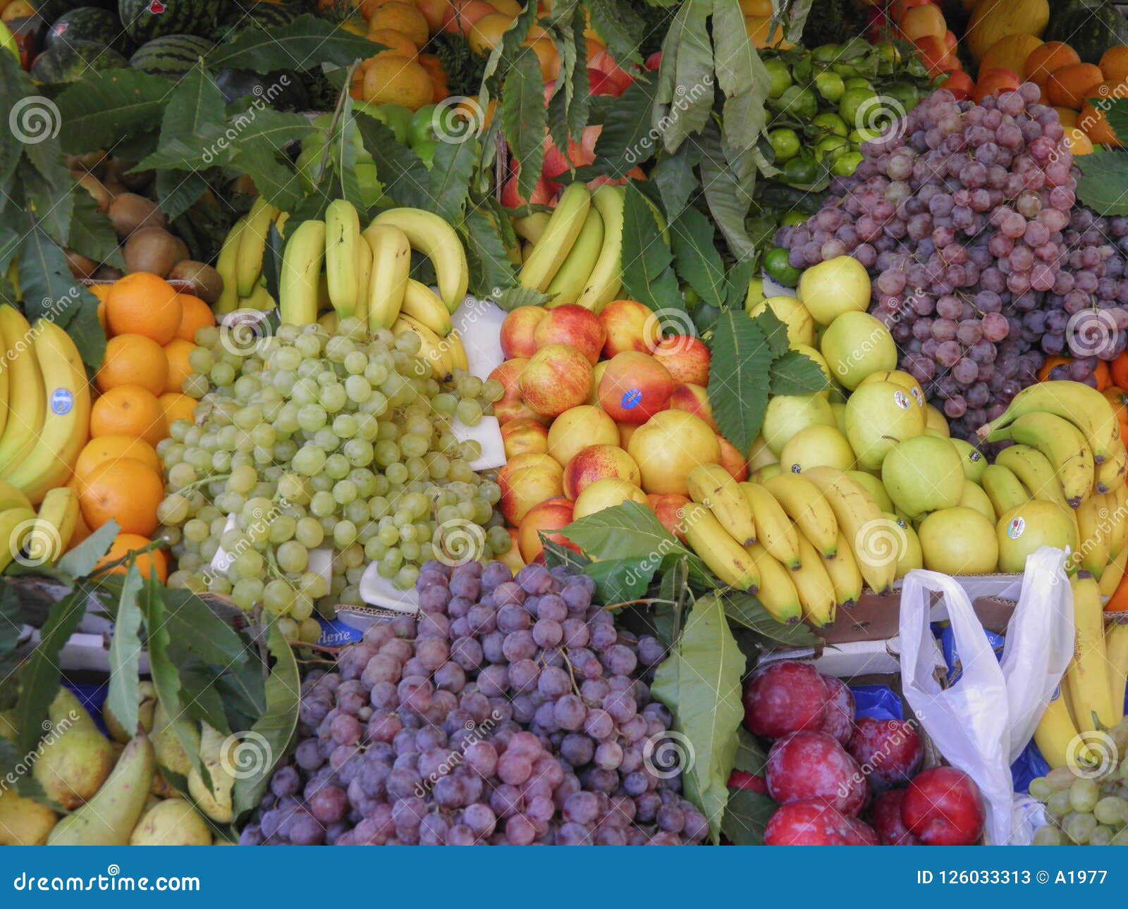 Diferentes Tipos De La Fruta En Roma Foto de archivo editorial - Imagen ...