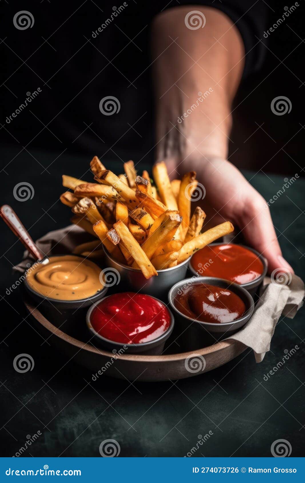 Diferents Types of French Fries Stock Photo - Image of fries, healthy ...
