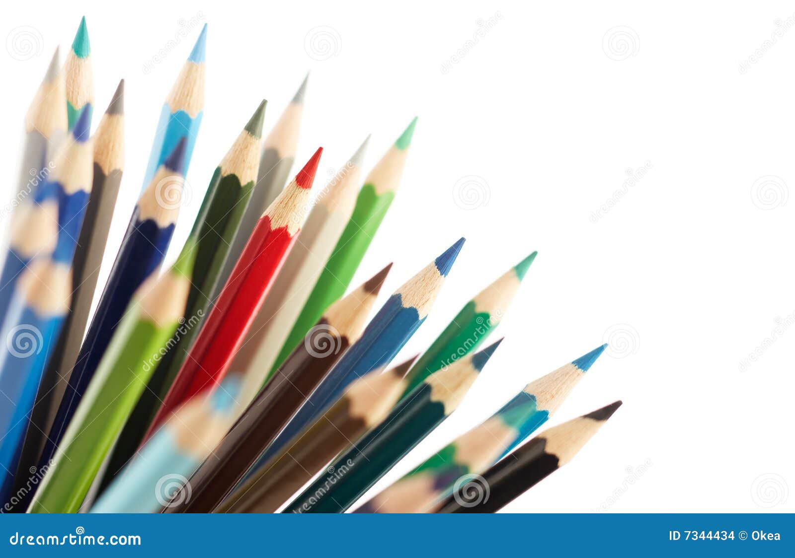 Difference stock photo. Image of pencil, drawing, inspiration - 7344434