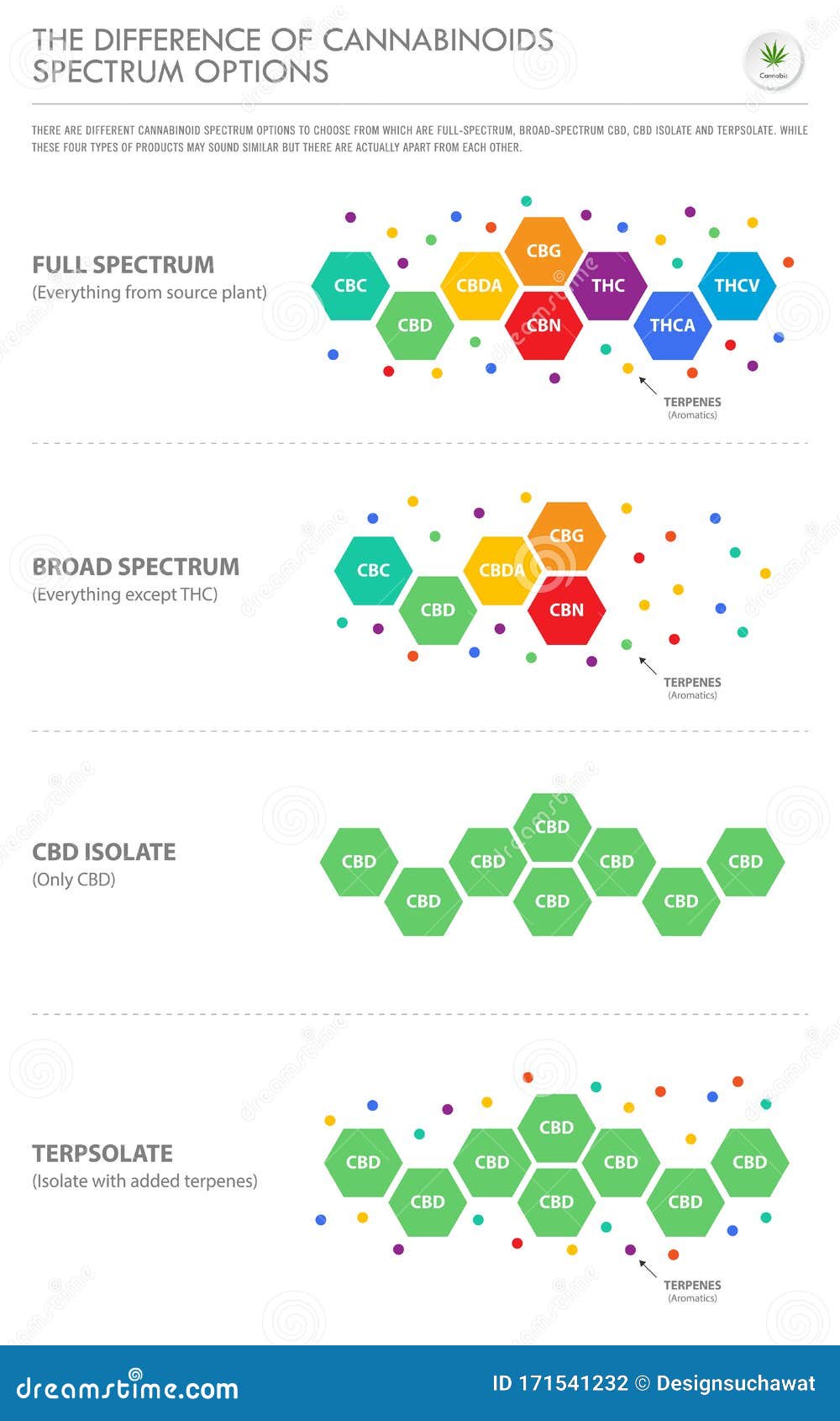The Difference of Cannabinoids Spectrum Options Vertical Business ...