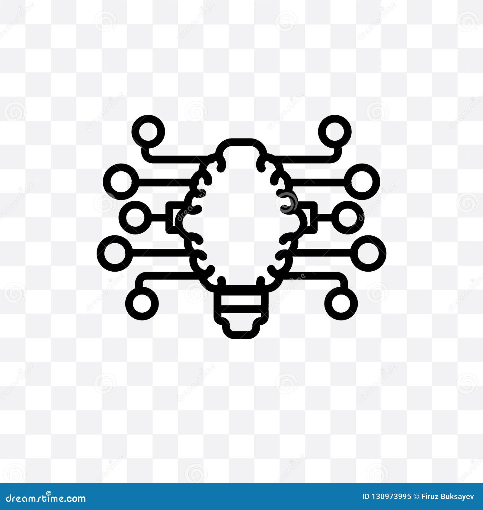 Difference Engine Vector Linear Icon Isolated On Transparent Background ...