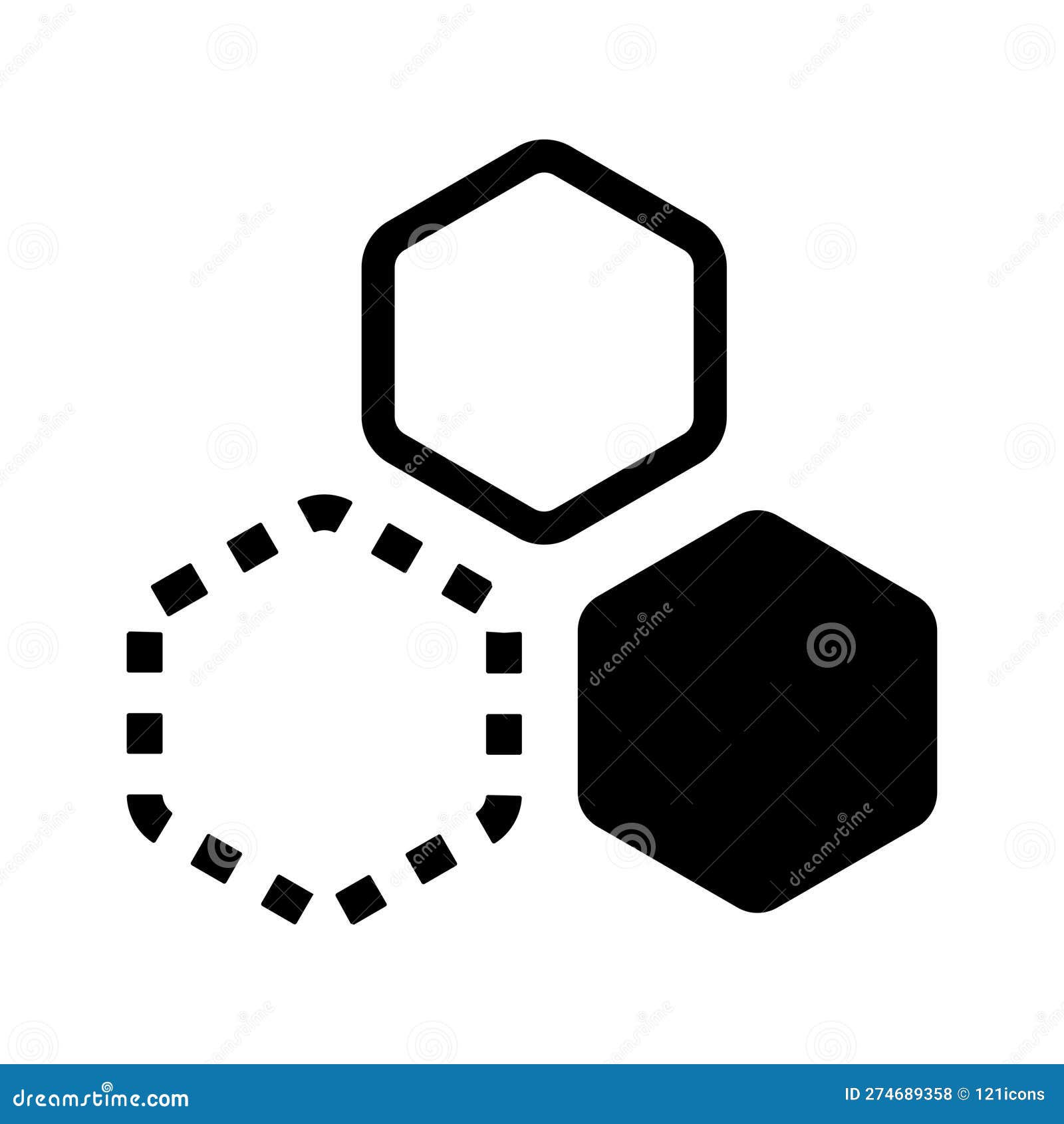 Difference icon stock illustration. Illustration of design - 274689358