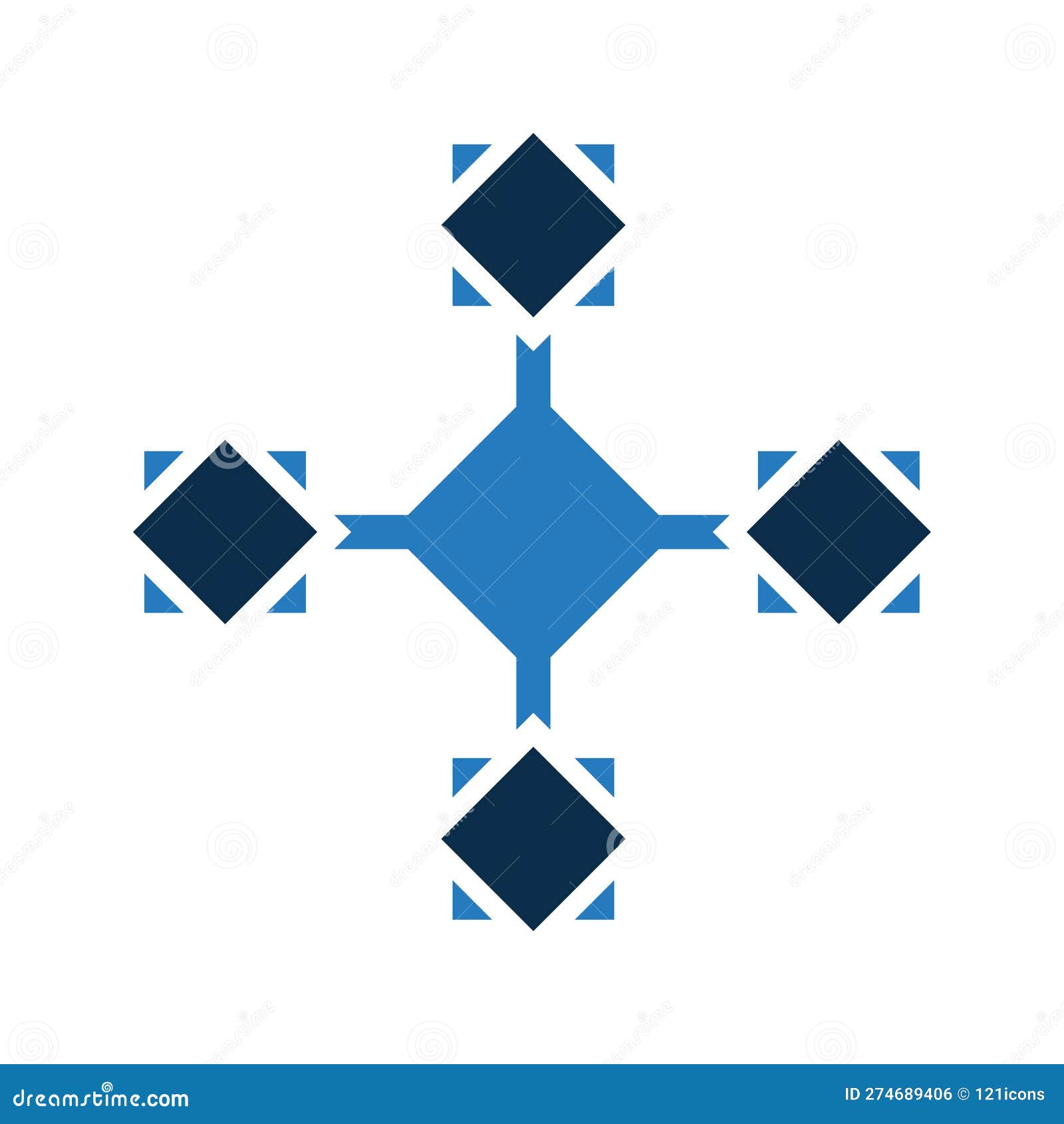 Difference, Interoperability Icon Stock Illustration - Illustration of ...