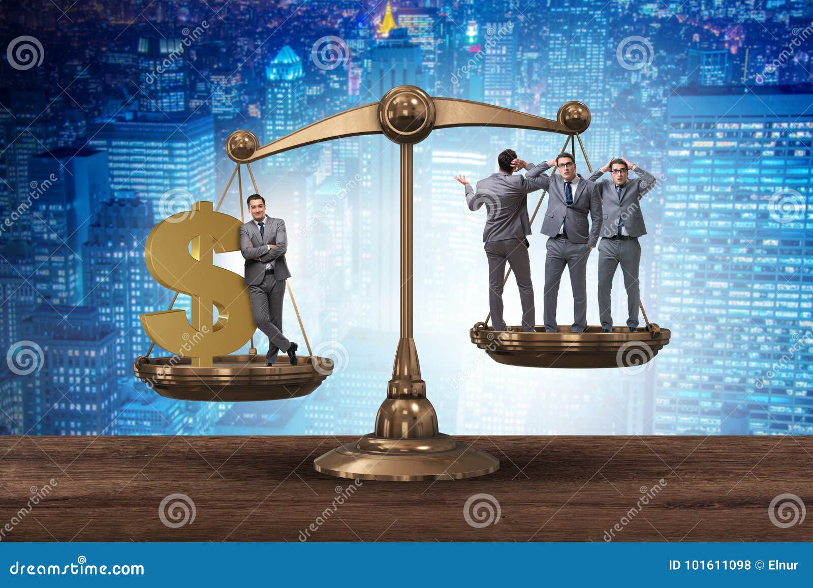 The Difference between Rich and Poor People Stock Photo - Image of ...