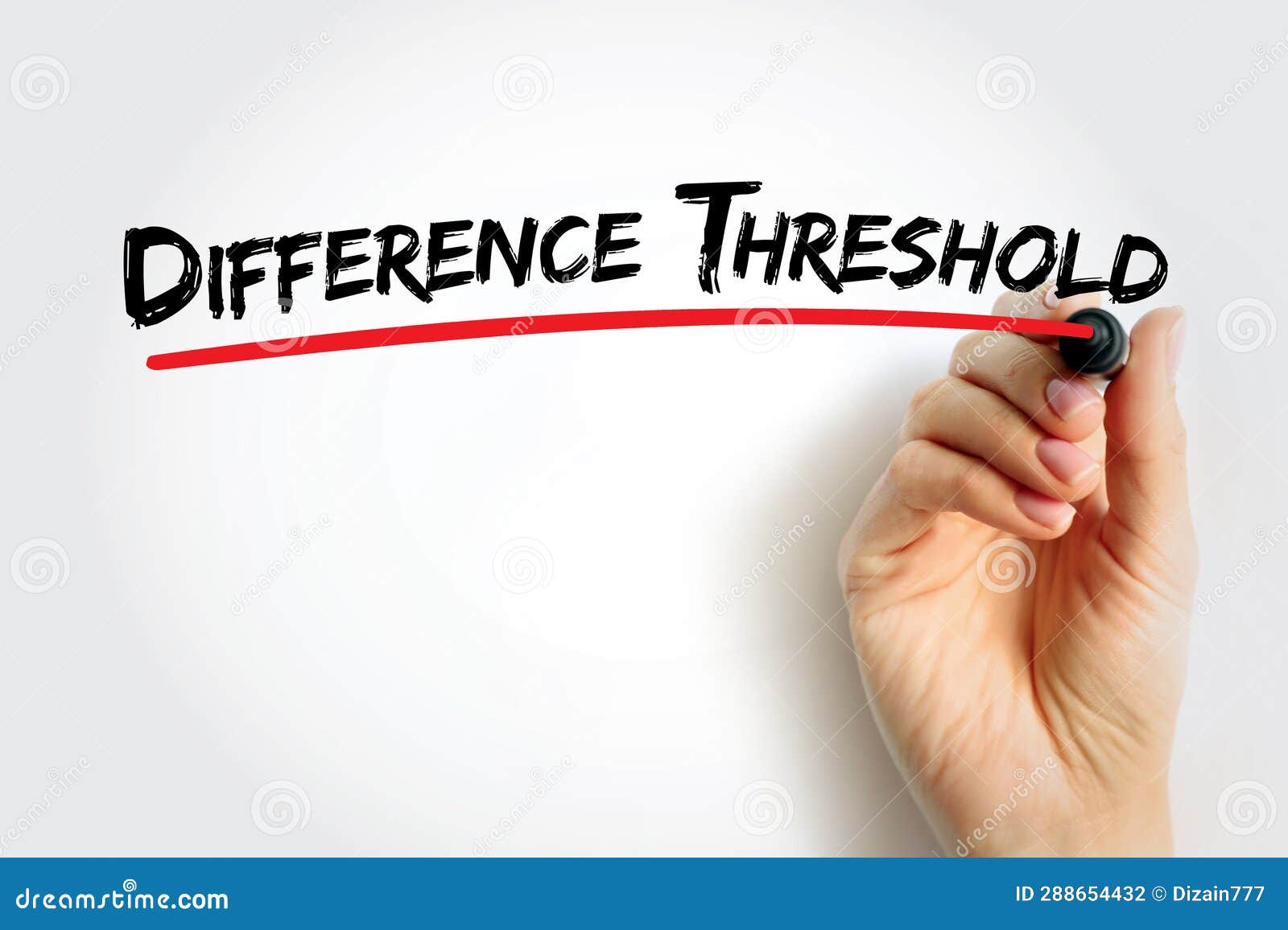 Difference Threshold is the Minimum Difference in the Intensity of Two ...