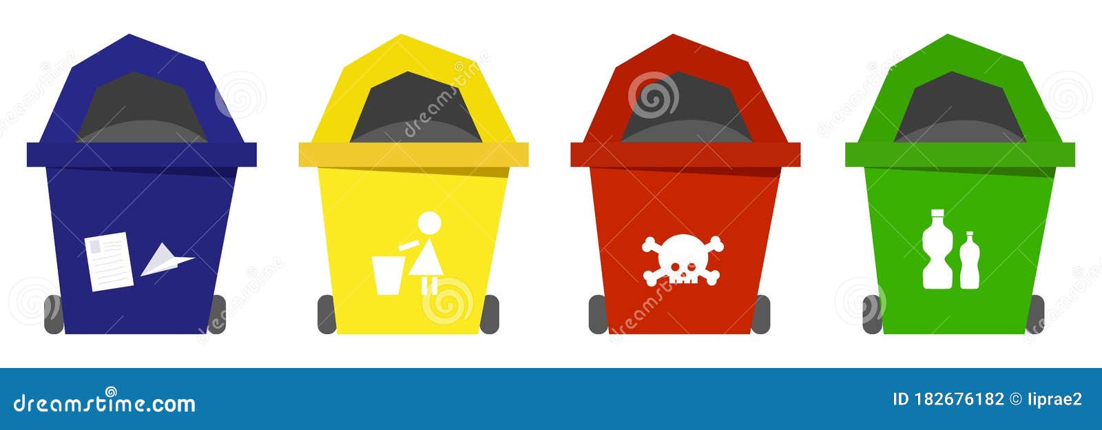 Difference Types of Trash Bins. Garbage Containers. Waste Type. Organic ... Difference Types of Trash Bins. Garbage Containers. Waste Type. Organic ...