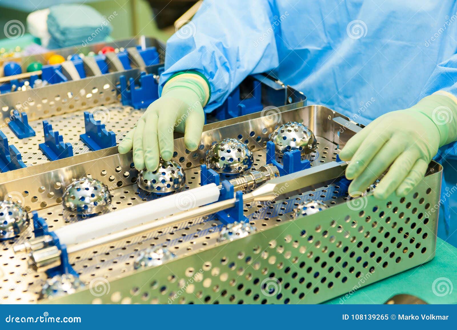 Surgical Instruments in the Operating Room Stock Image - Image of ...