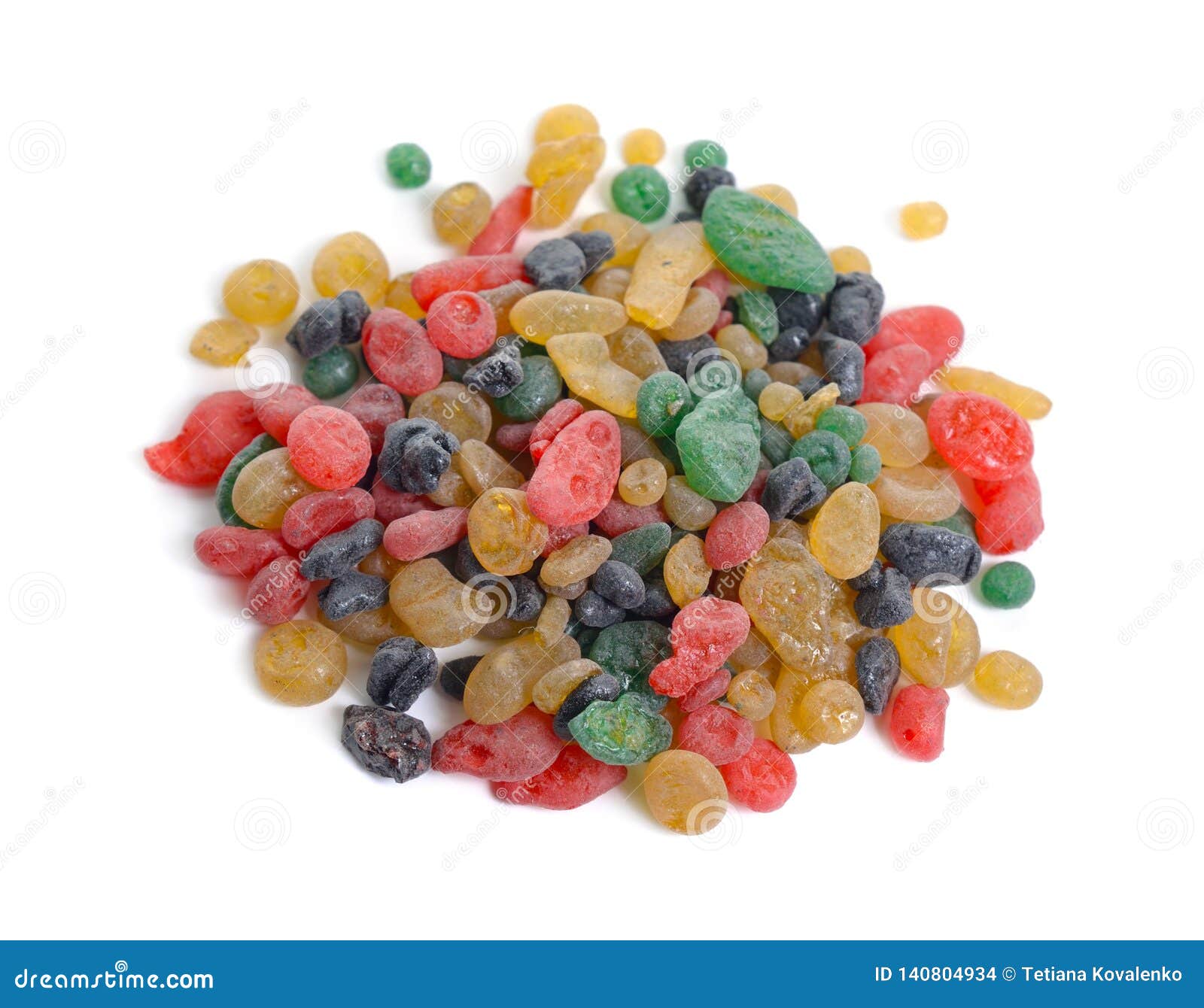 Different African Incense Grains. on White Background, Stock Photo ...