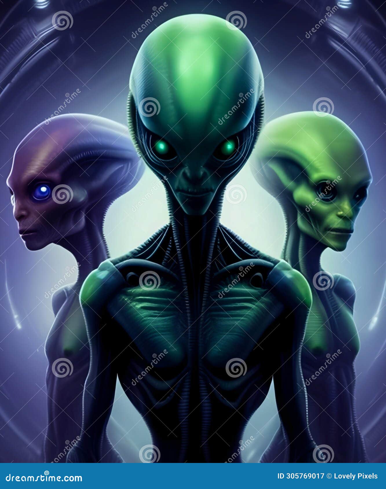 Different Alien Type Images Ai Generator Stock Image - Image of type ...