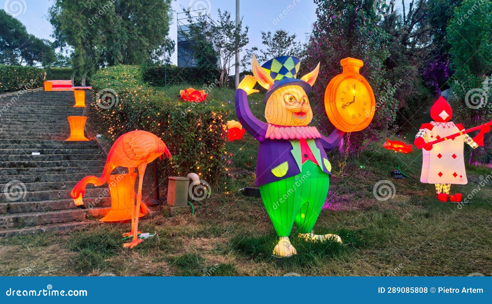 Different Animals in Alice in Wonderland Editorial Stock Photo - Image ...