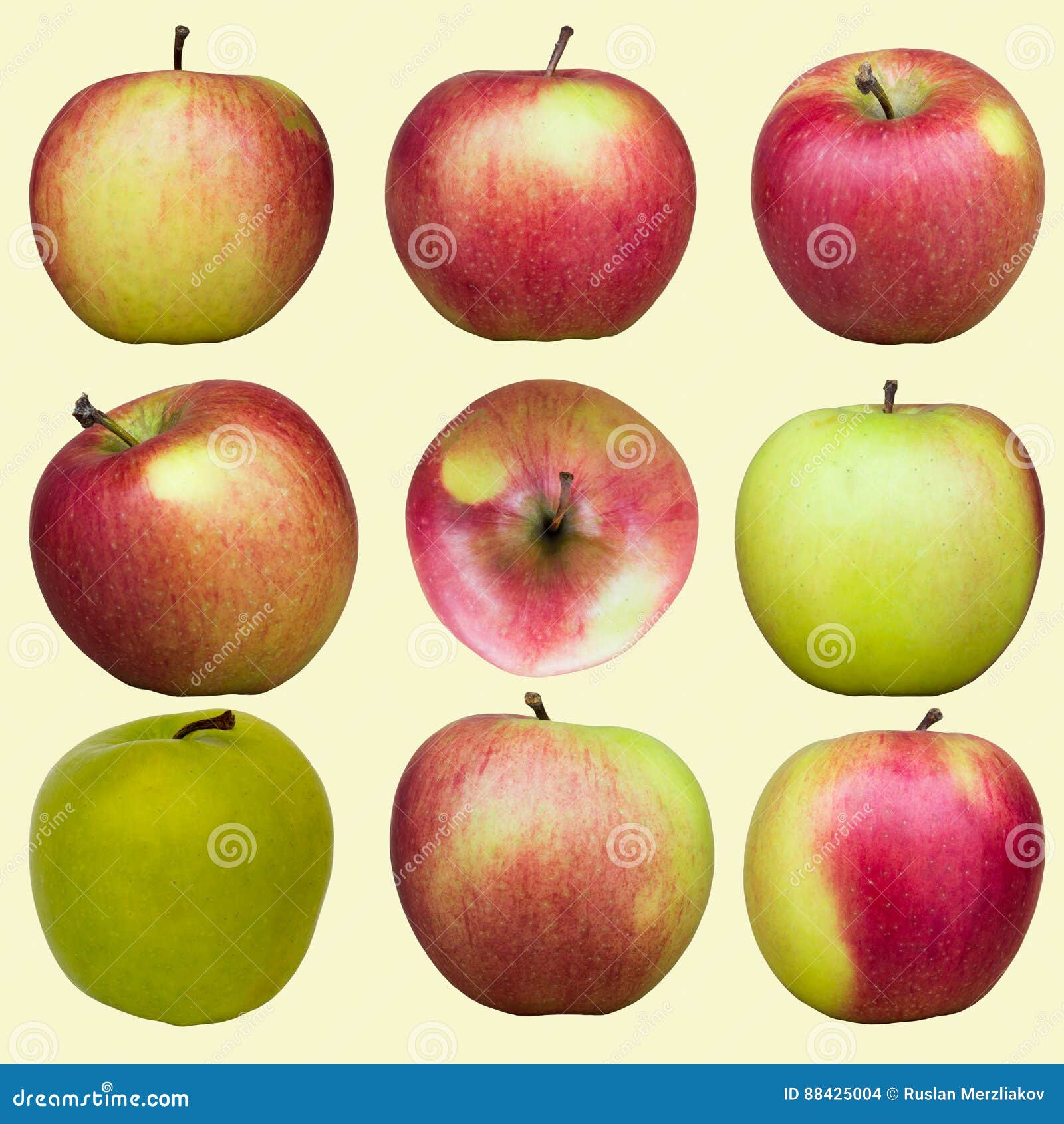 Different apples stock photo. Image of healthy, individuality - 88425004
