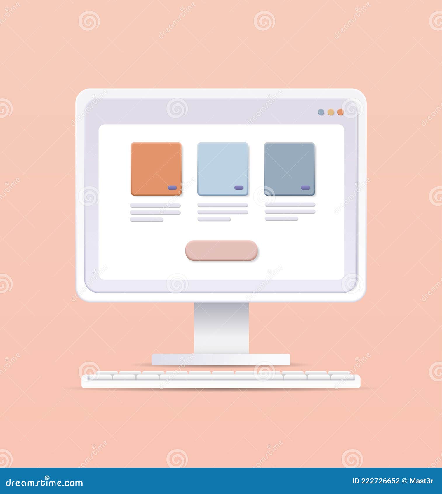 Different Applications on Computer Monitor App Development Web Design ...