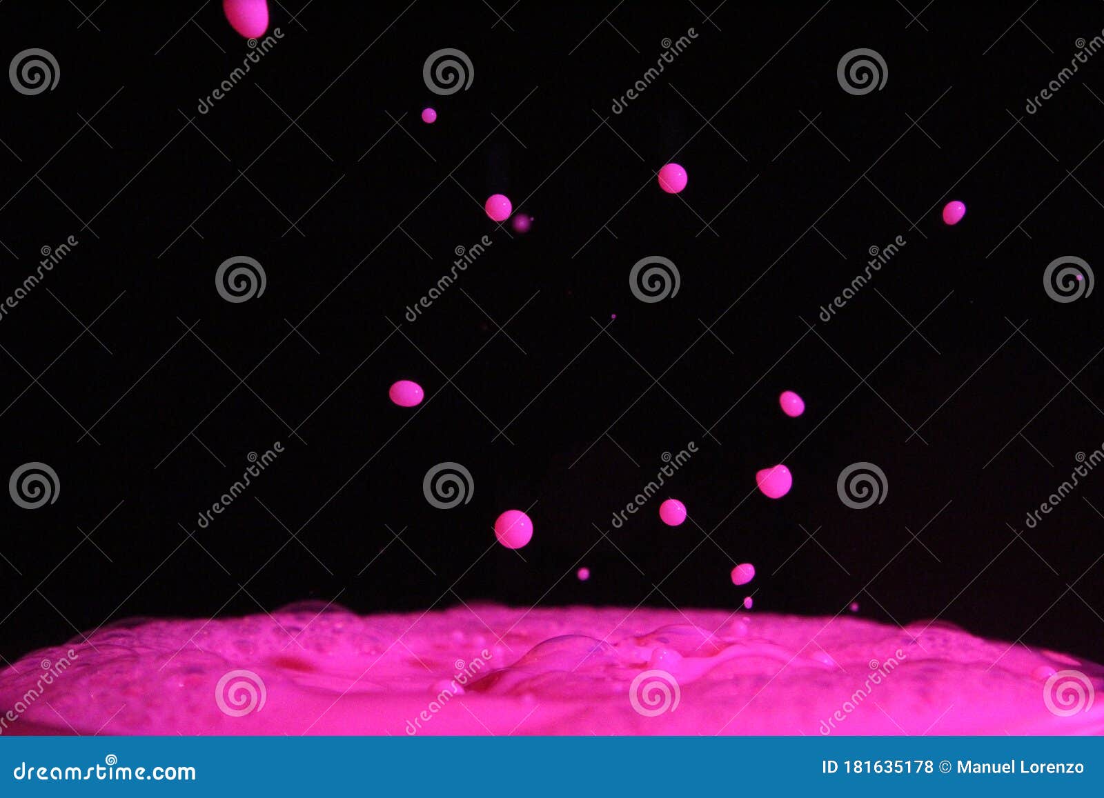 Different Areas Drop Effect Rare Colors Textures Dimensions Royalty ...