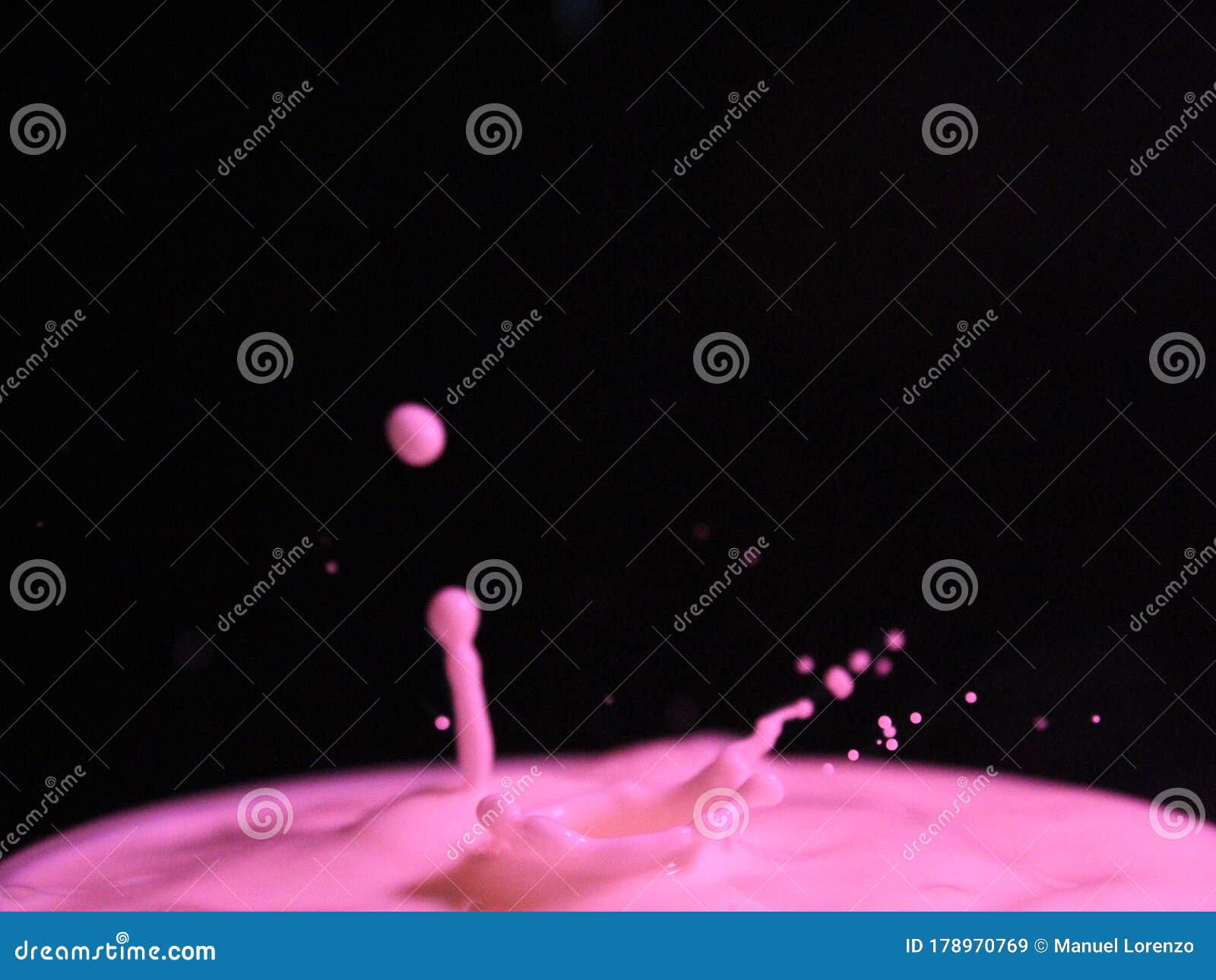 Different Areas Drop Effect Rare Colors Textures Dimensions Stock Image ...