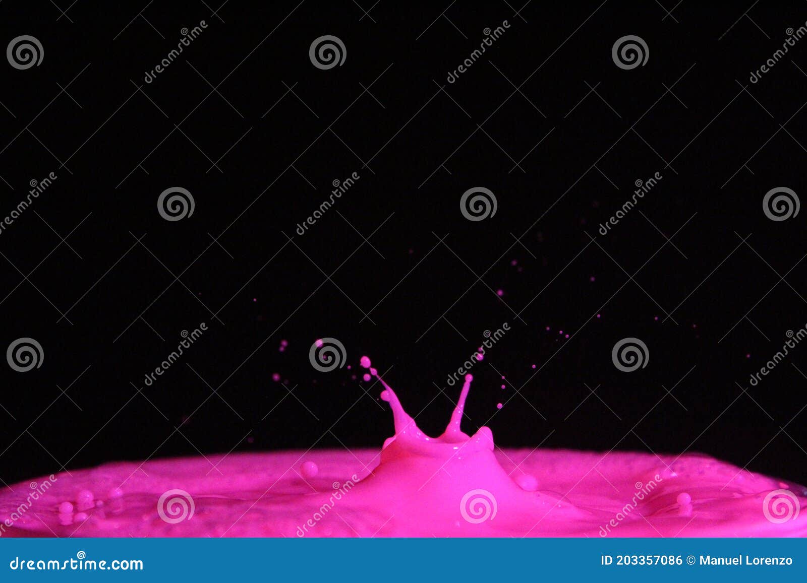 Different Areas Drop Effect Rare Colors Textures Dimensions Stock Photo ...