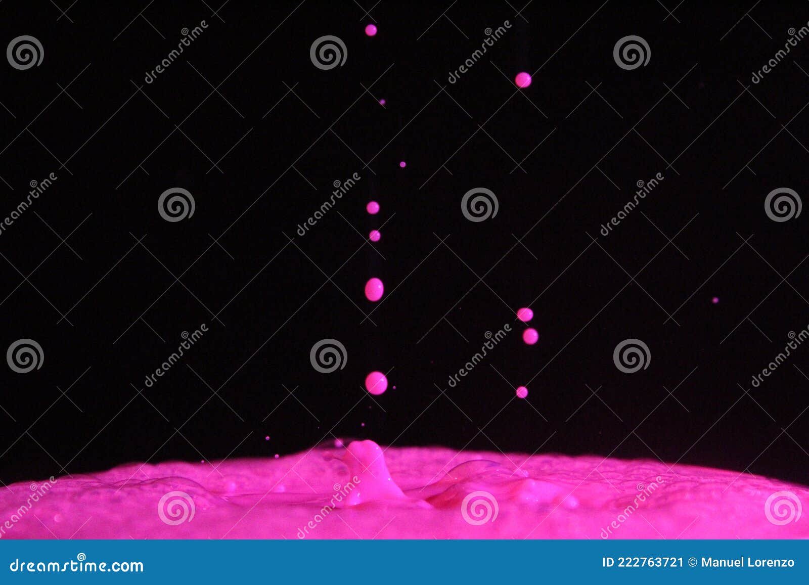 Different Areas Drop Effect Rare Colors Textures Dimensions Stock Image ...