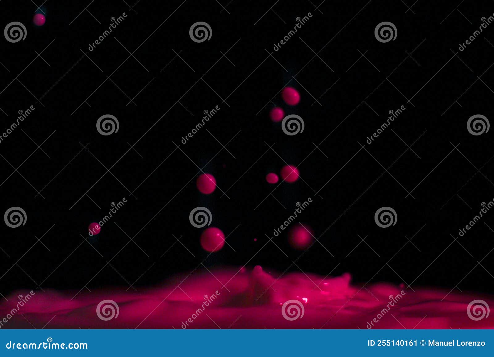 Different Areas Drop Effect Rare Colors Textures Dimensions Stock ...