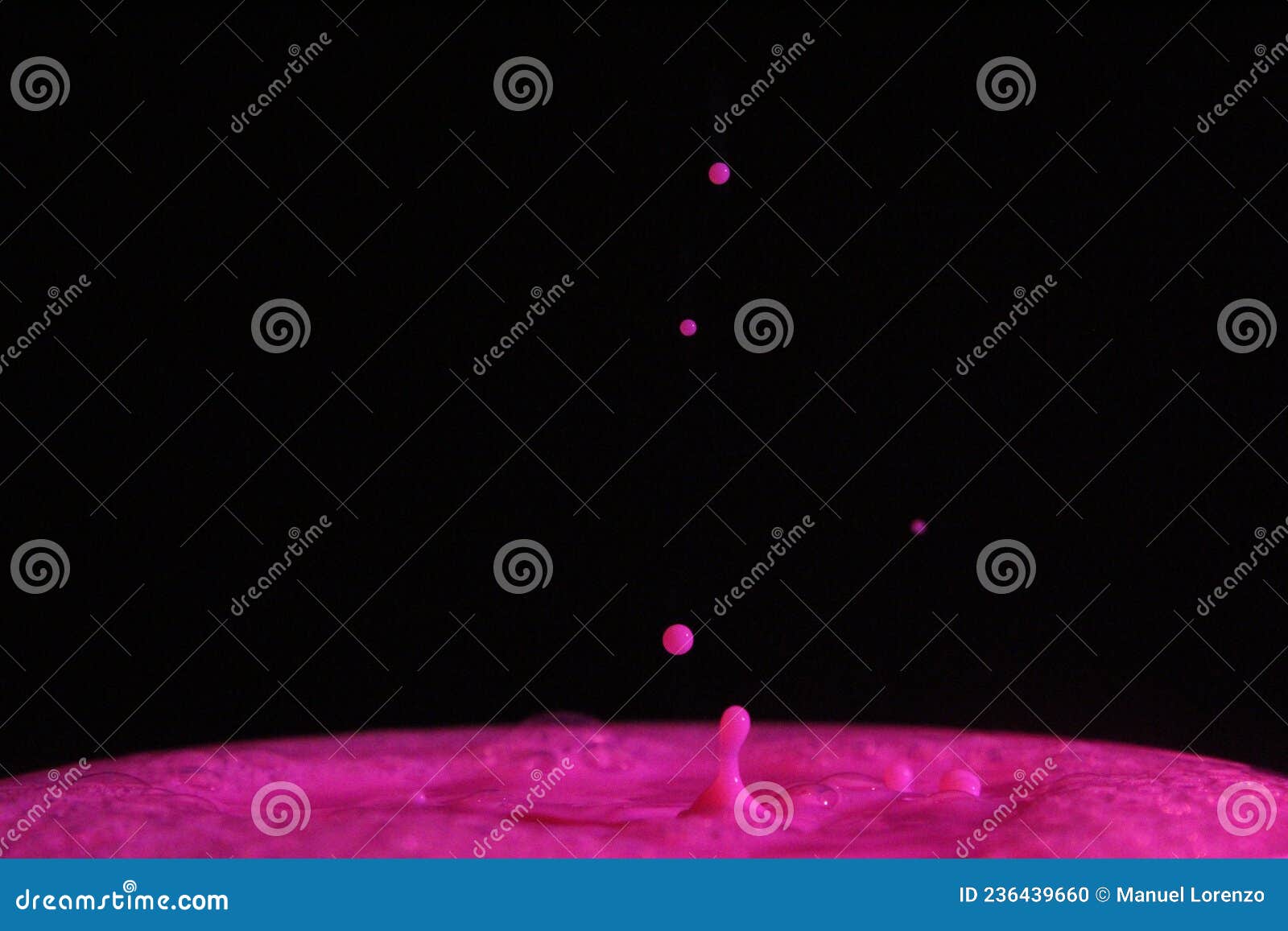 Different Areas Drop Effect Rare Colors Textures Dimensions Stock Photo ...
