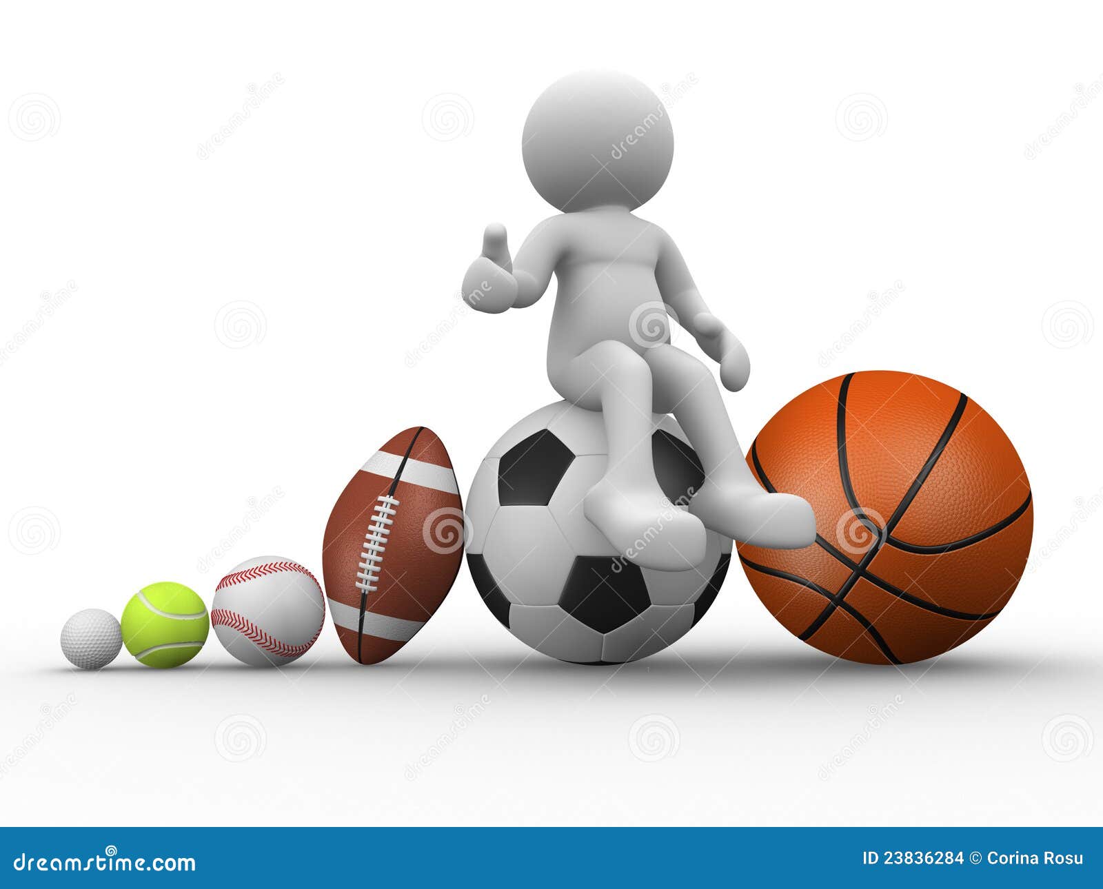 Different balls stock illustration. Illustration of play - 23836284