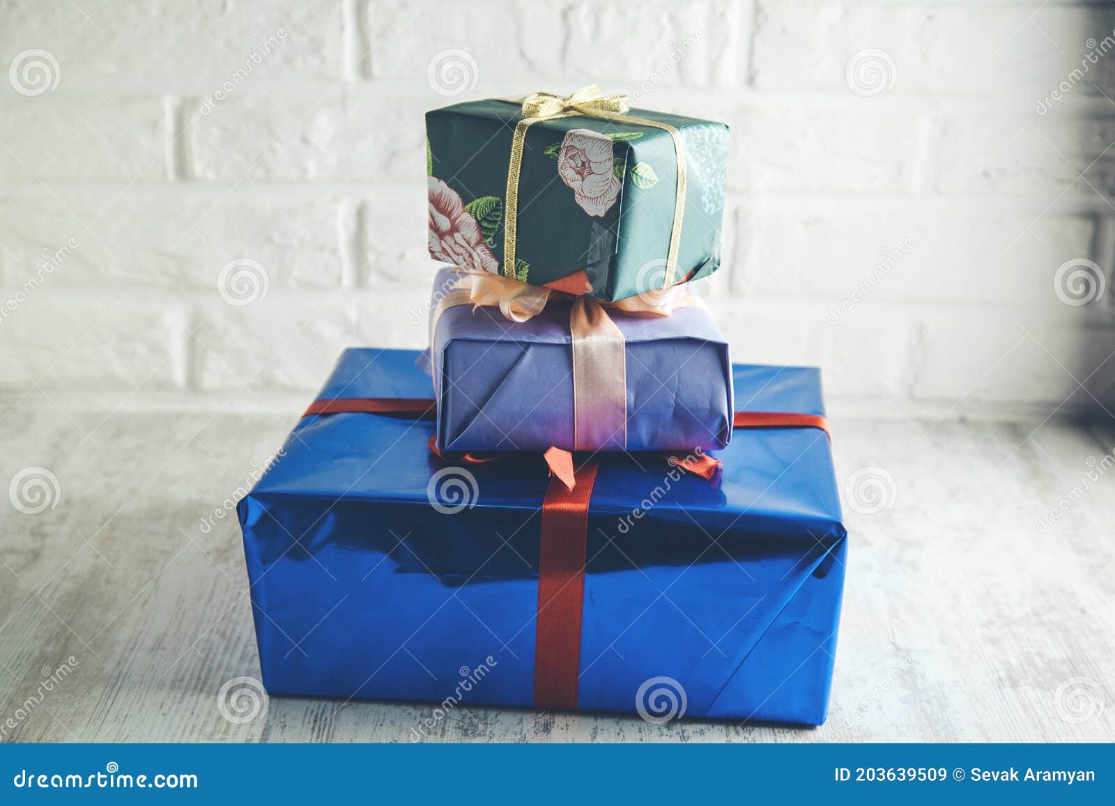 Different and Beautiful Gift Boxes Stock Image - Image of background ...