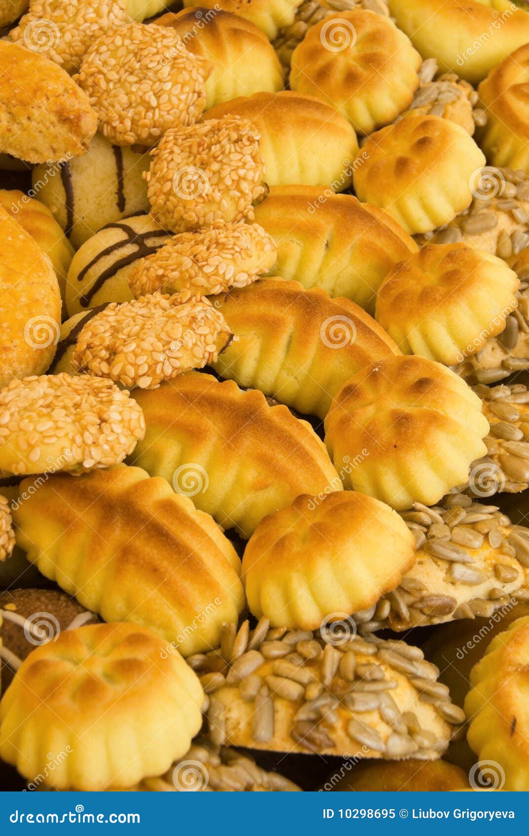 The different biscuits stock image. Image of selective - 10298695