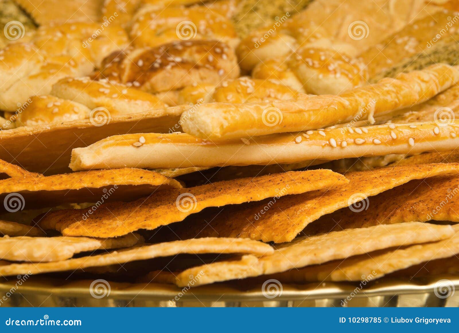 The different biscuits stock image. Image of food, almond - 10298785