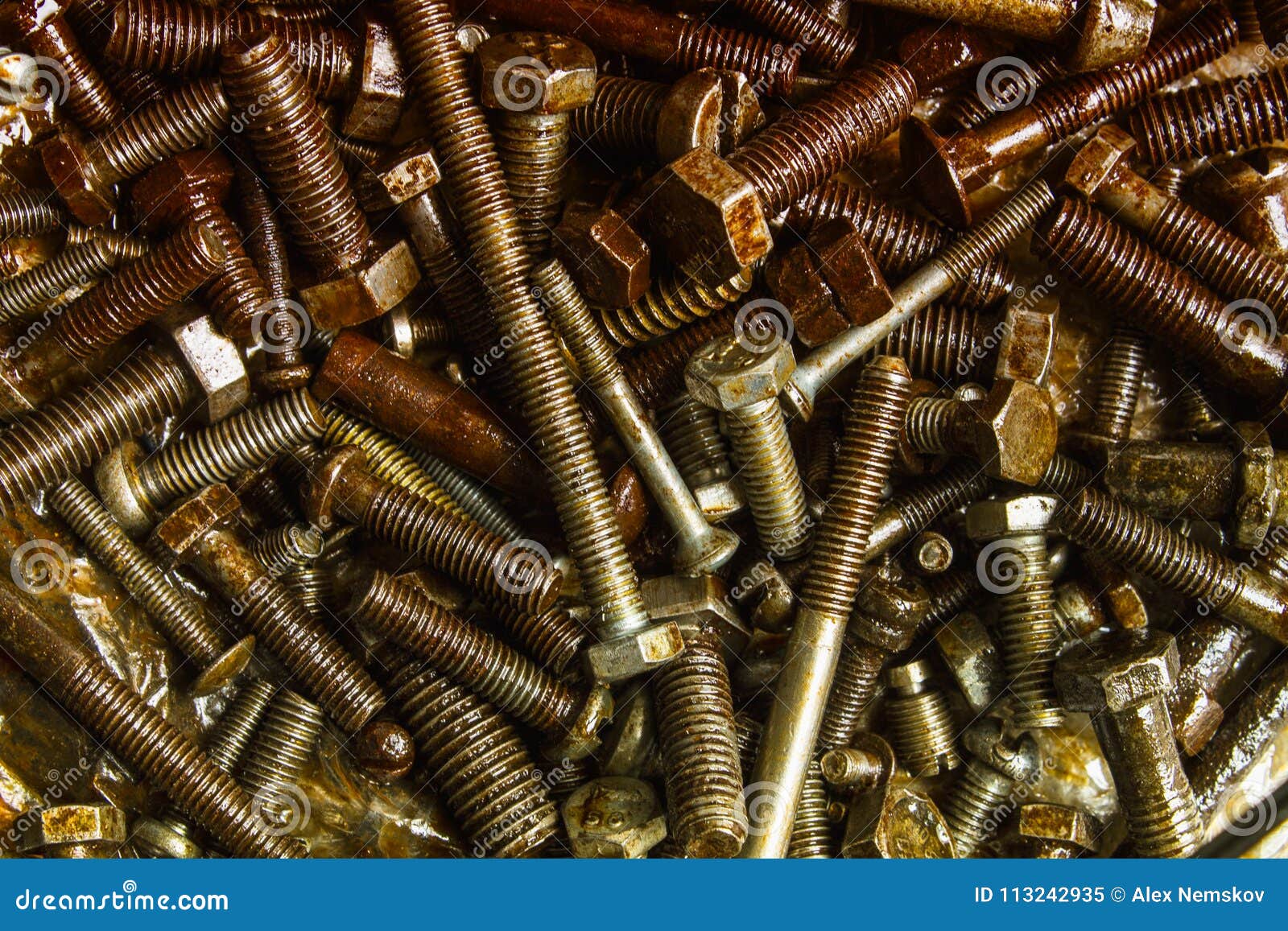 Different Bolts And Screws Royalty-Free Stock Photography ...