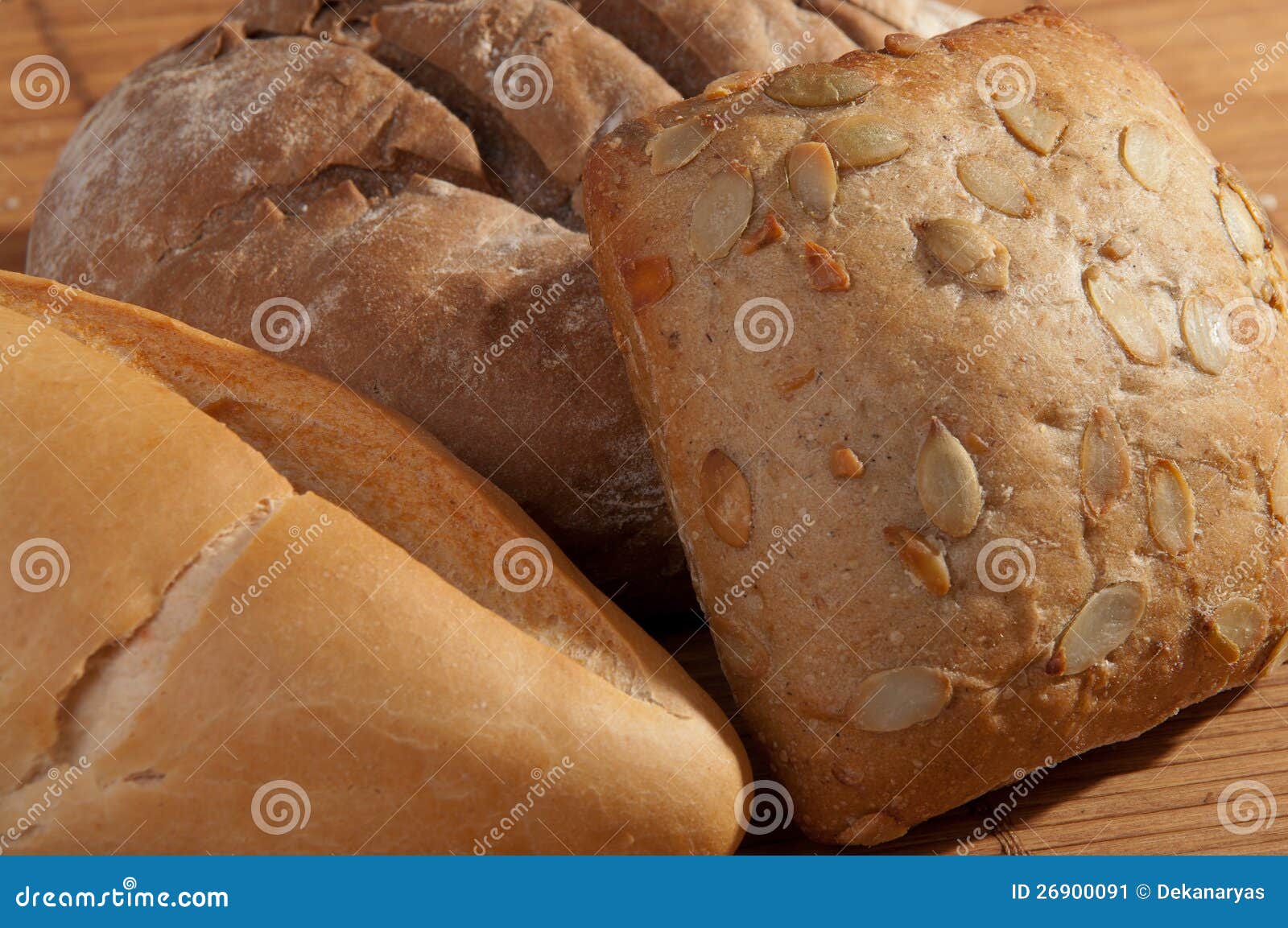 Different breads stock image. Image of bakery, eating - 26900091