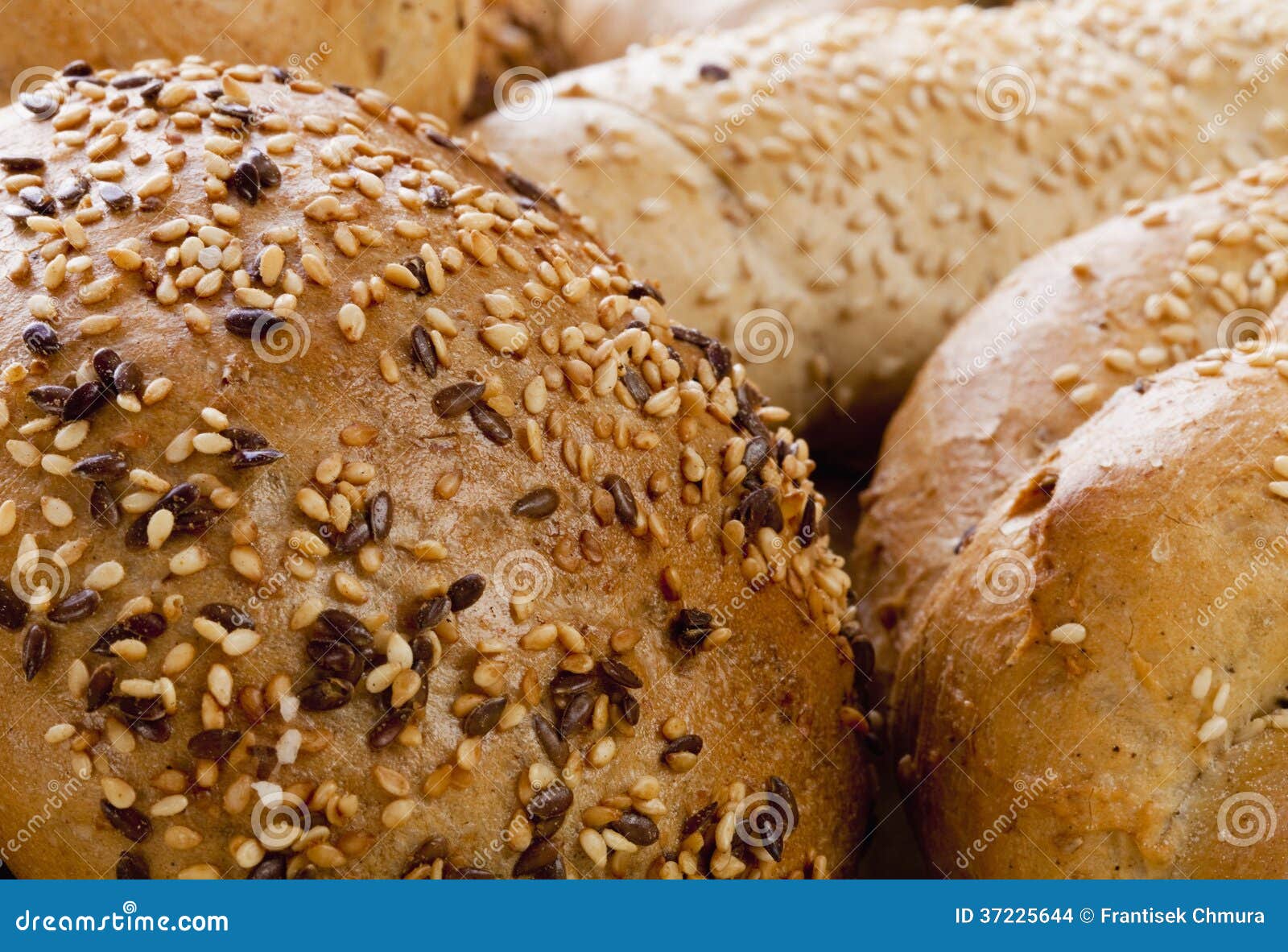 Different Breads and Rolls from Bakery Stock Photo - Image of selection ...
