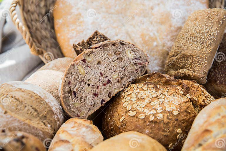 Different Breads in Several Sizes Stock Photo - Image of countries ...