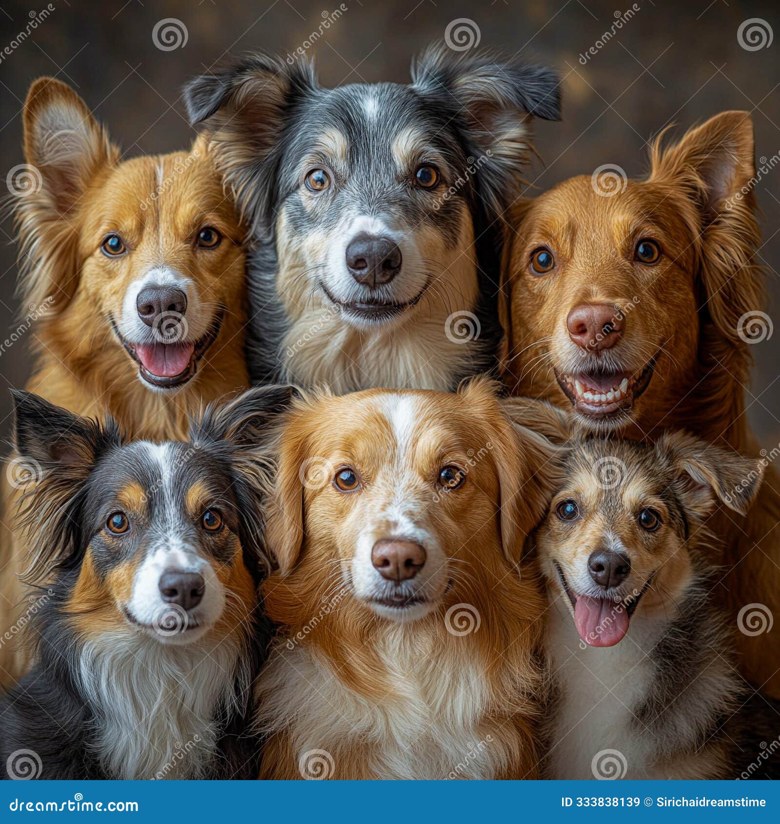 Two Dogs Pose Stock Photography | CartoonDealer.com #1528484