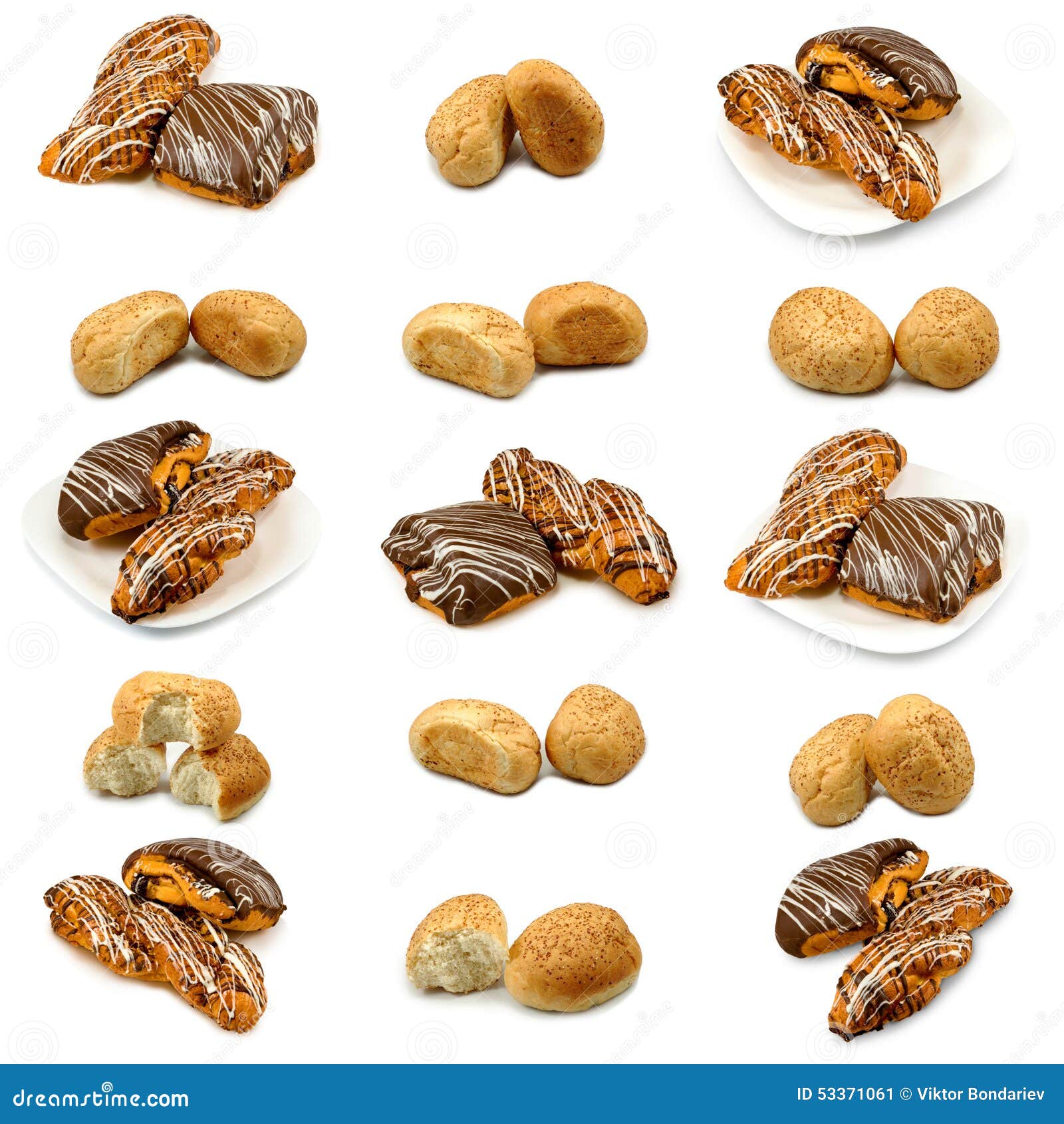 Different buns stock image. Image of aromatic, concept - 53371061