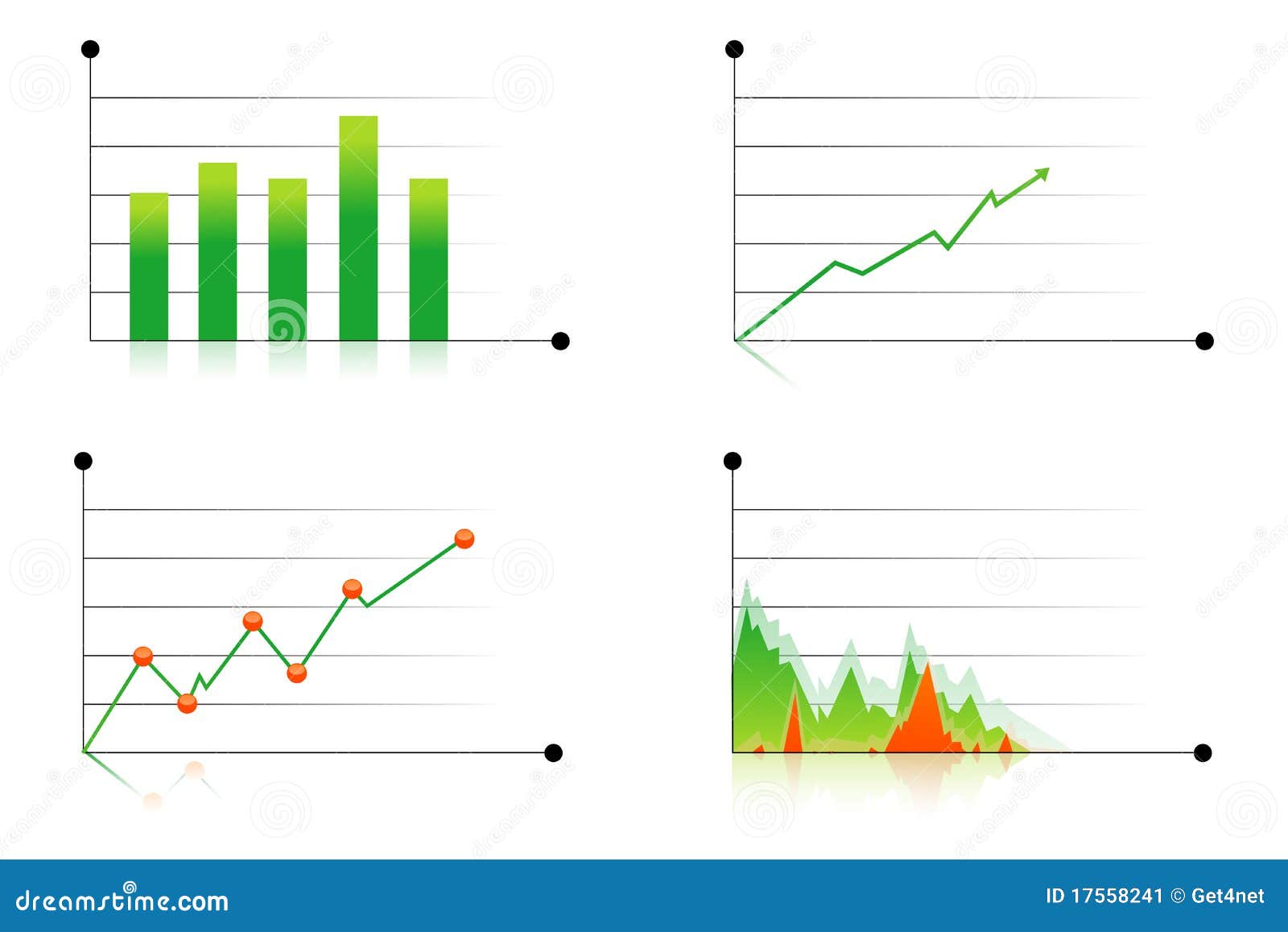 Different Business Graphs Stock Illustrations – 1,046 Different ...