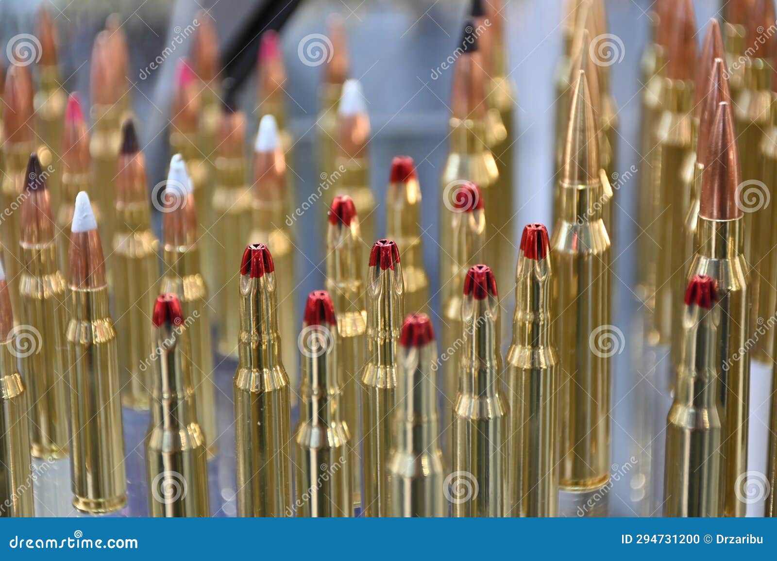 Different Calibers of Fire Ammunition Stock Photo - Image of pistols ...