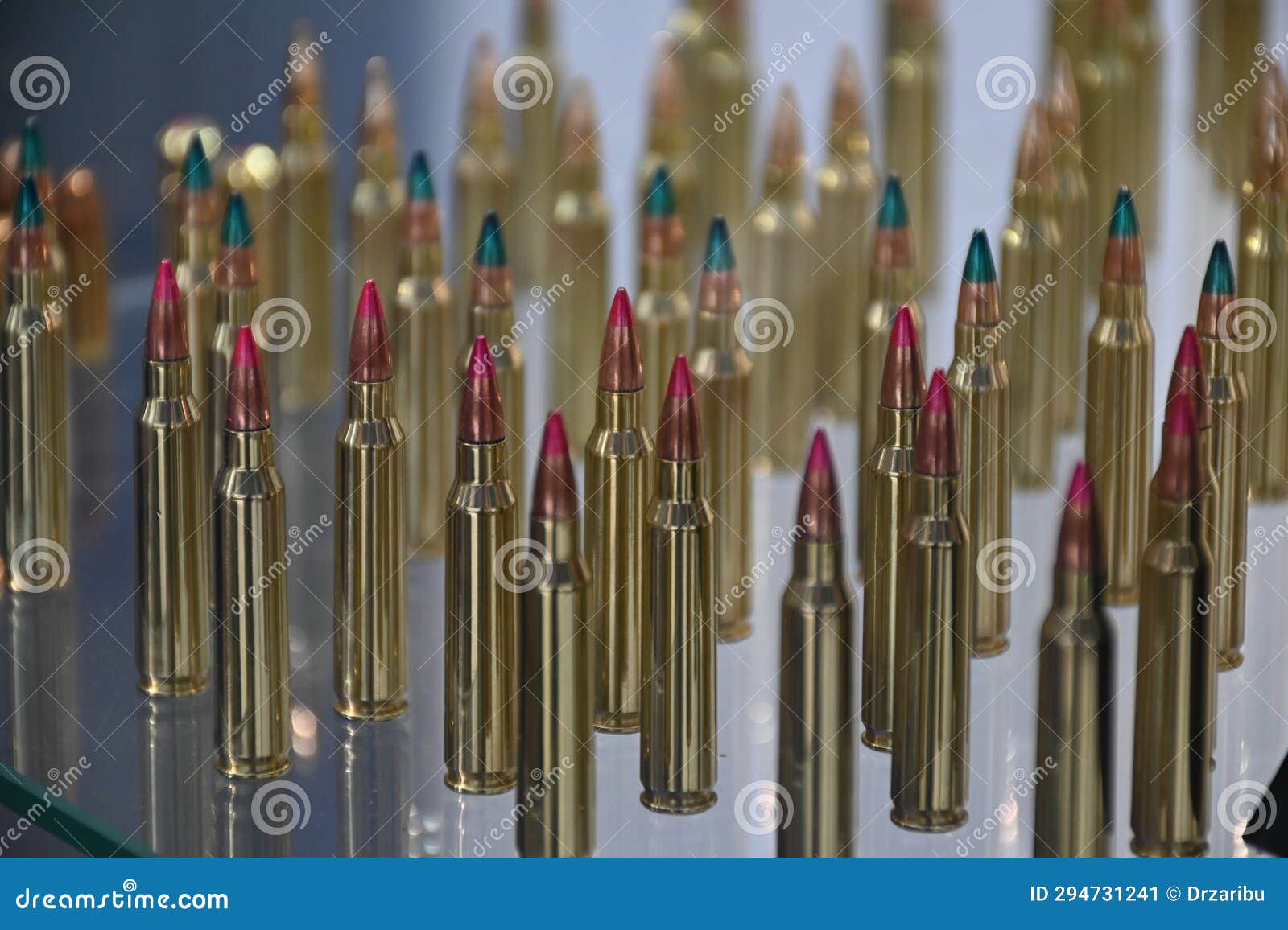 Different Calibers of Fire Ammunition Stock Image - Image of revolver ...