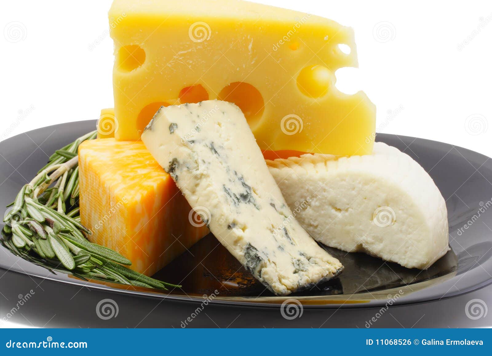 Different cheeses stock photo. Image of dairy, triangular - 11068526
