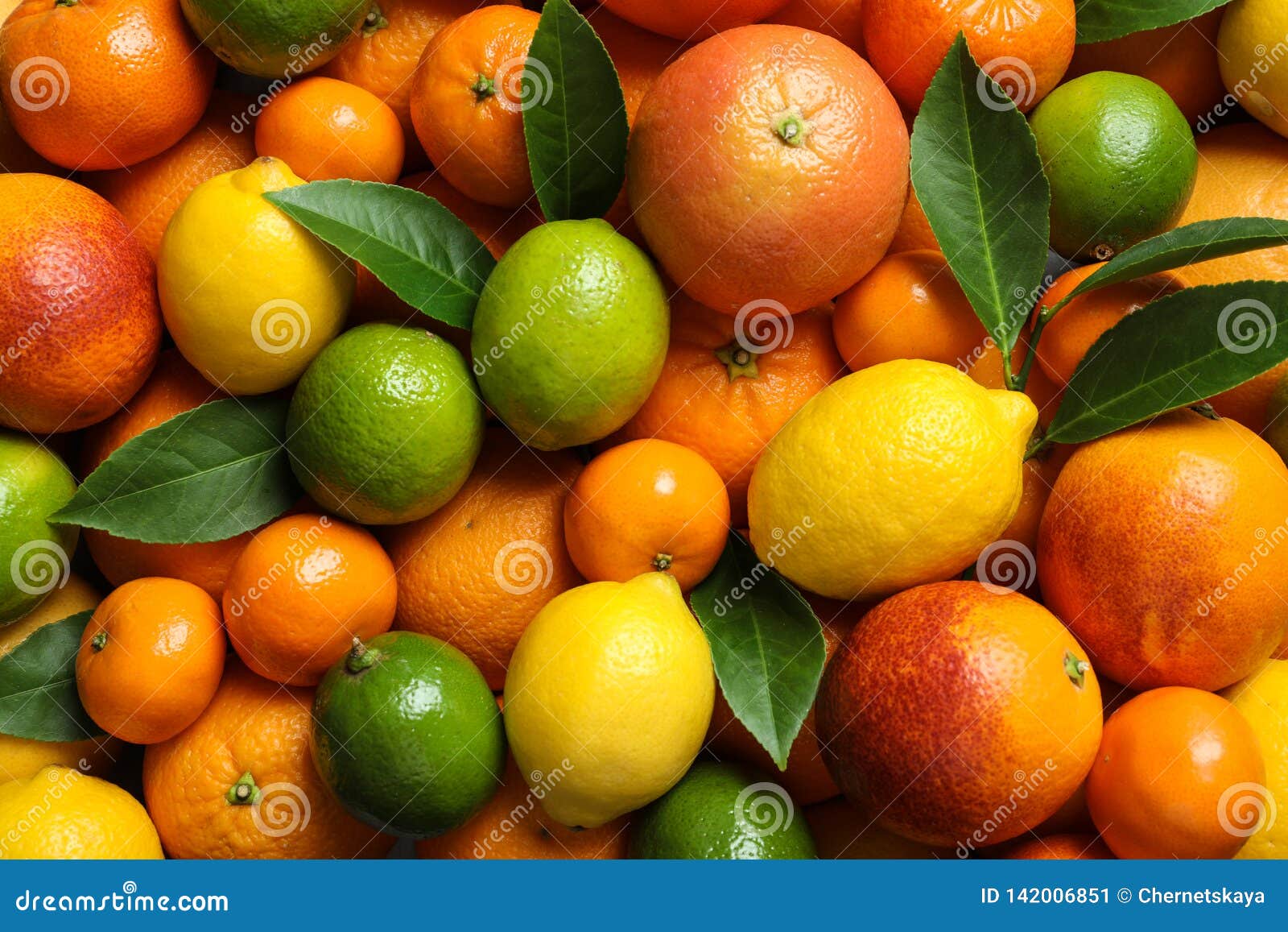 Different Citrus Fruits As Background Stock Image - Image of assorted ...