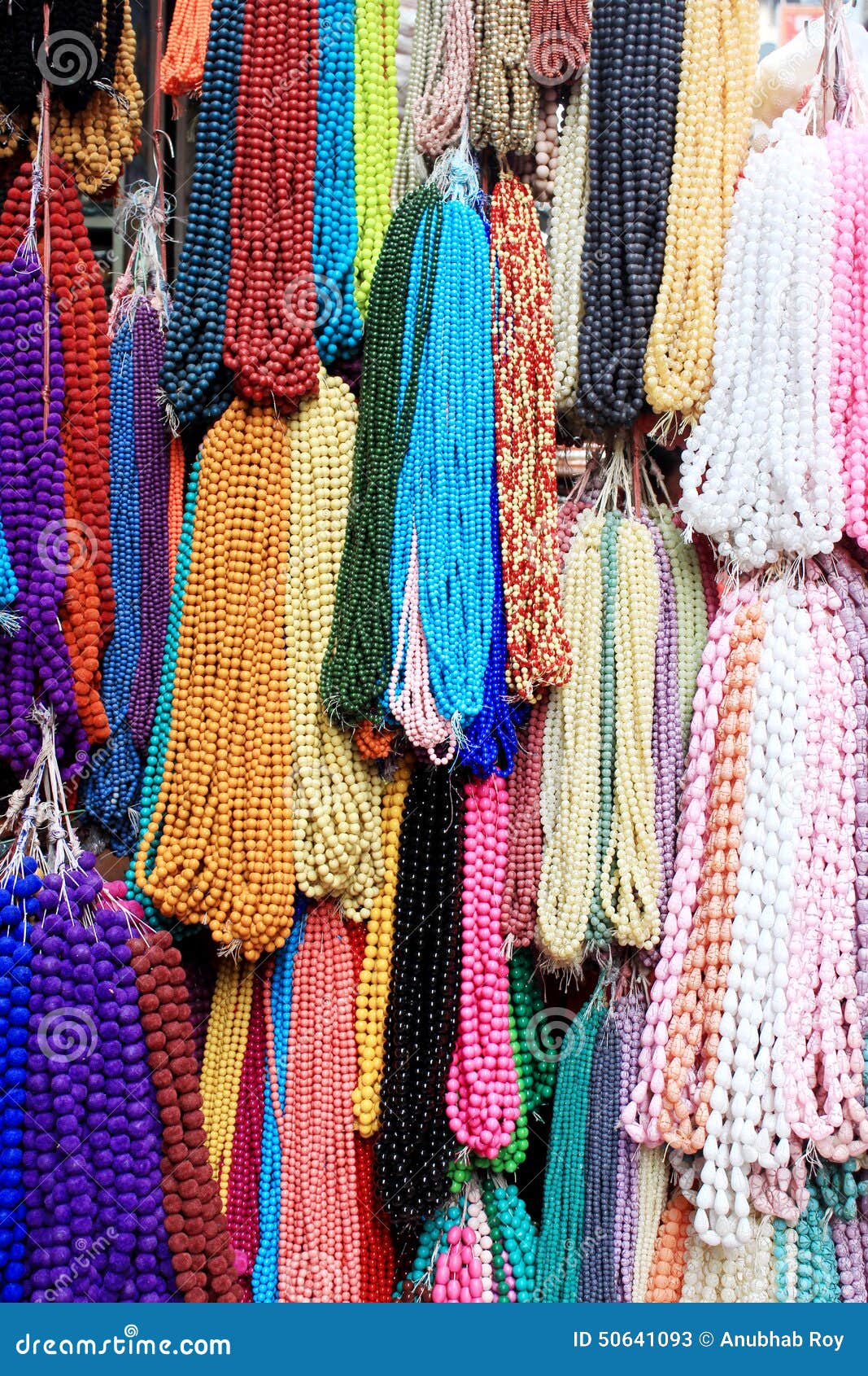 Different Color Beads Background. Stock Image - Image of multiple ...