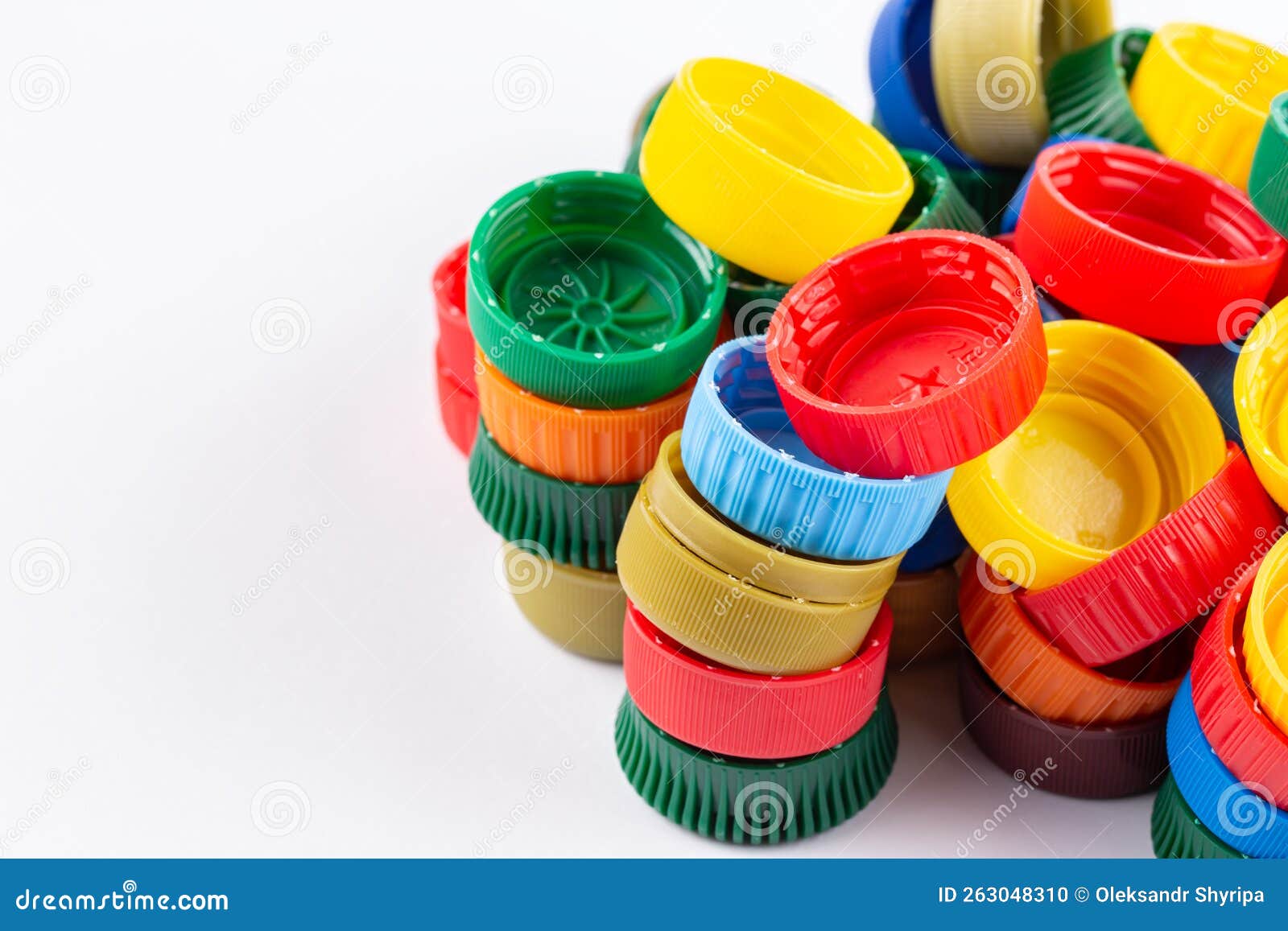 Different Color Bottle Caps, Excellent Raw Material for Recycling Stock ...