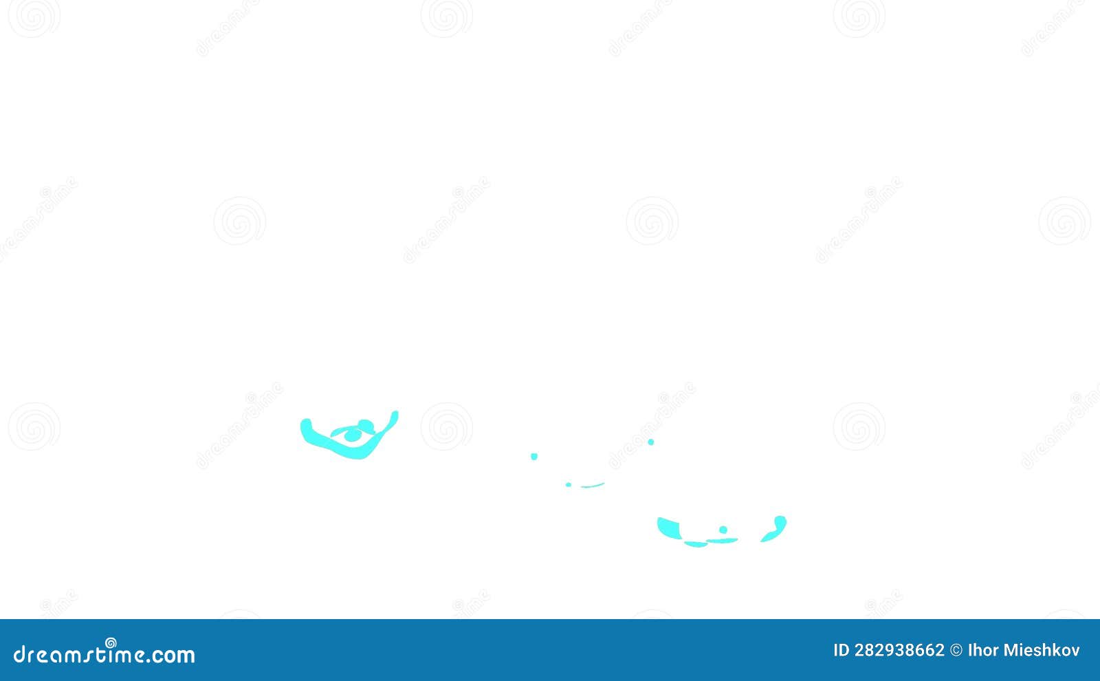 Different Color Cartoon Liquid Elements, Different Color Anime Graphics ...