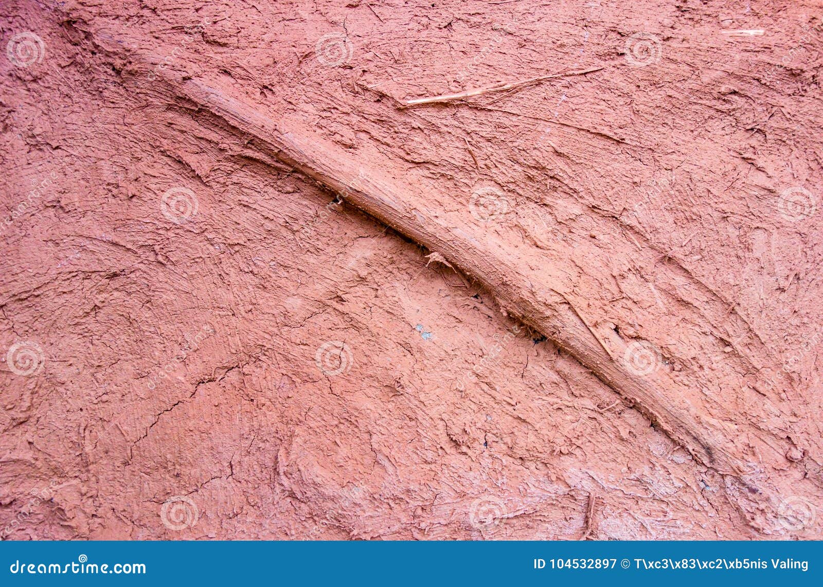 Different Color of Clay and Sand Mixure with Hay Stock Image - Image of ...