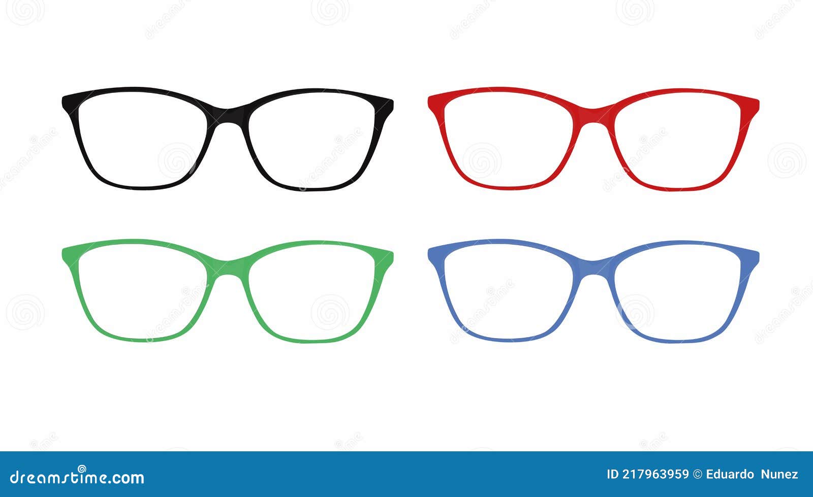 Glasses Frames Vector | CartoonDealer.com #95882579