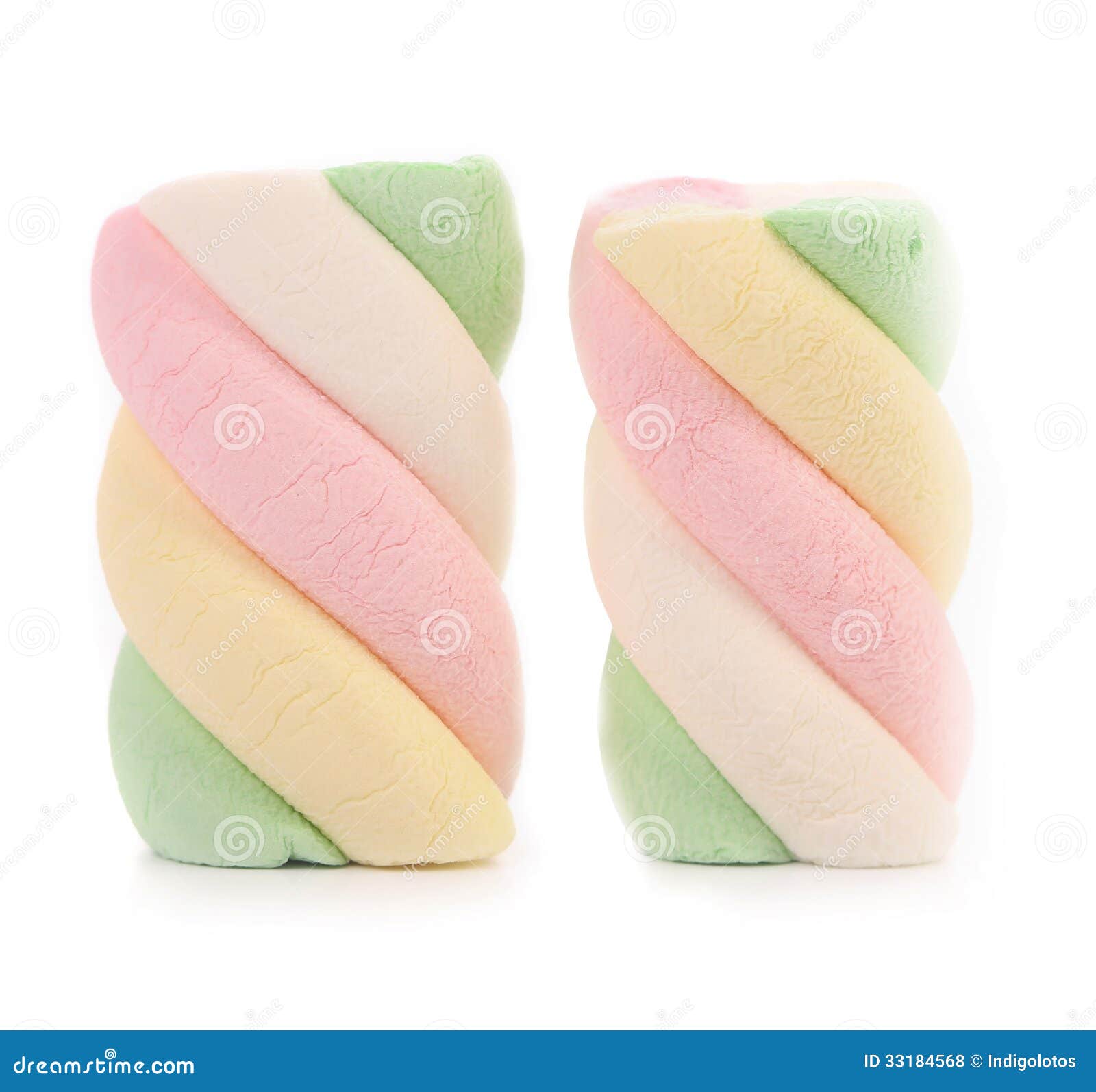 Different Color Marshmallows. Close Up Stock Photo - Image of heap ...