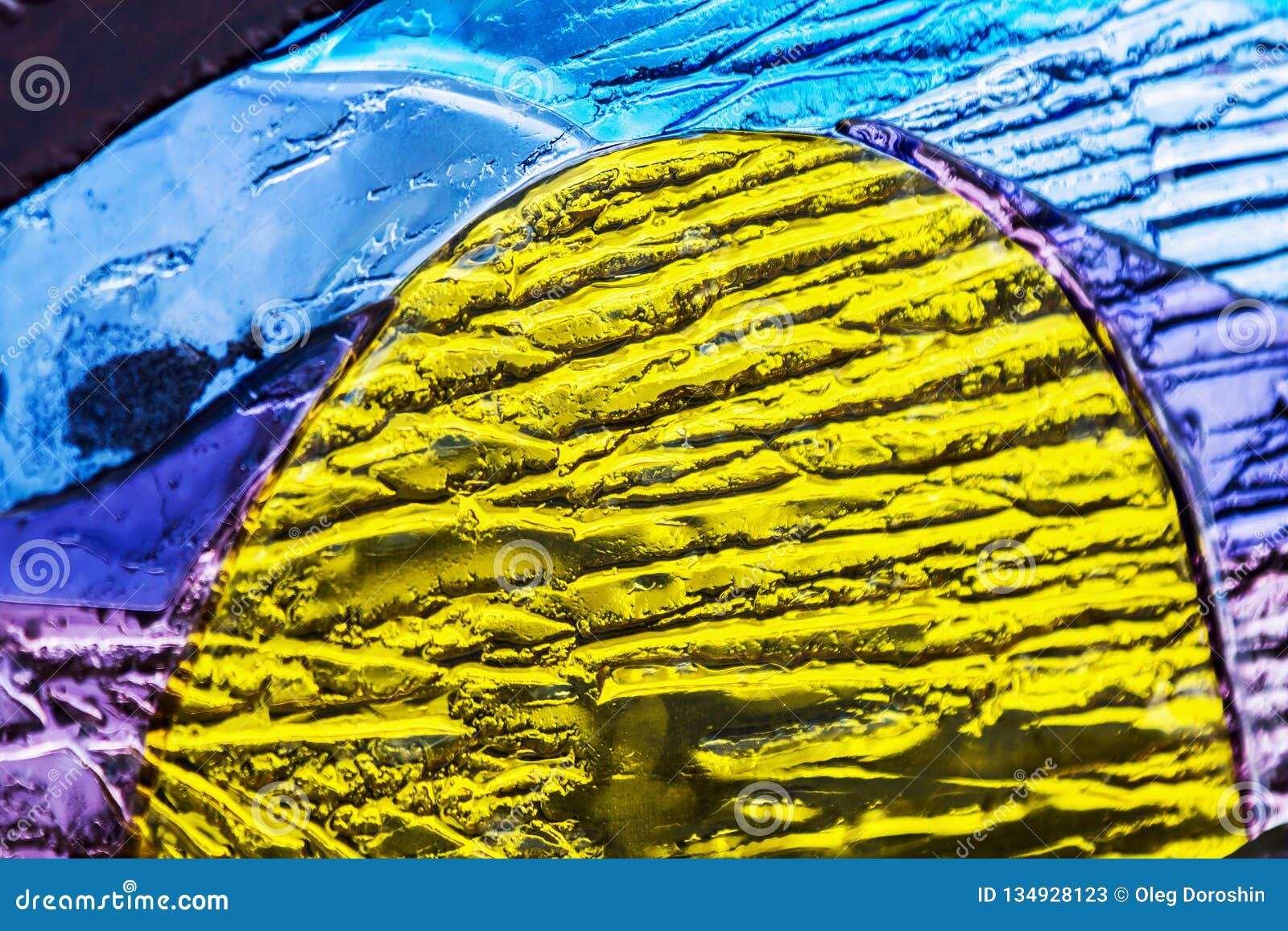 Different Color Pieces of Opaque Stained Glass Stock Image - Image of ...