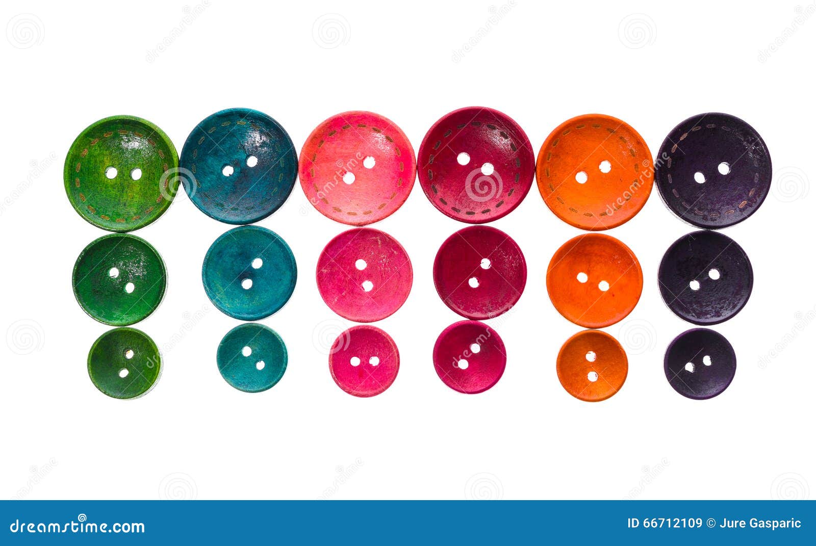 Different Color and Size Round Circular Shaped Sewing Buttons in Stock ...
