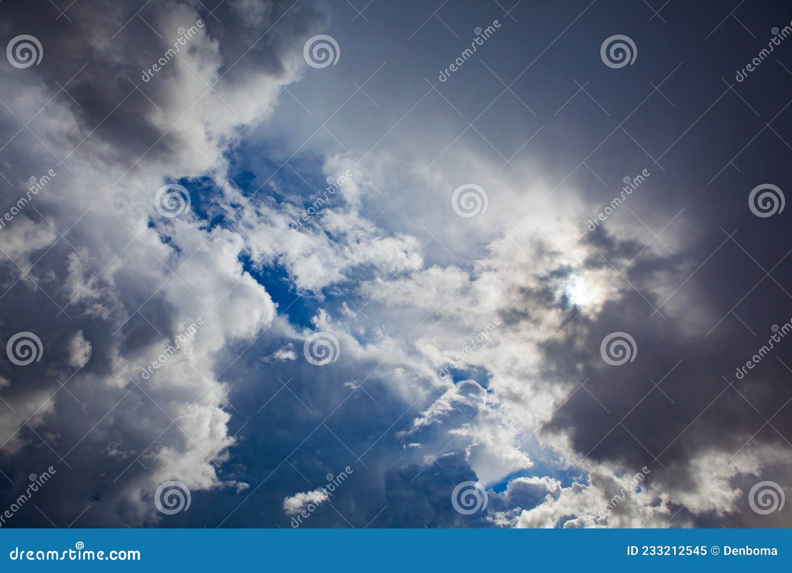 Different colored clouds stock image. Image of sunlight - 233212545