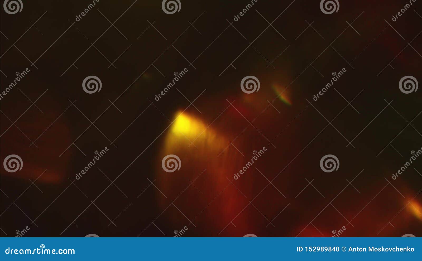 Different Colored Distorted Light Leaks Glittering Background. Stock ...