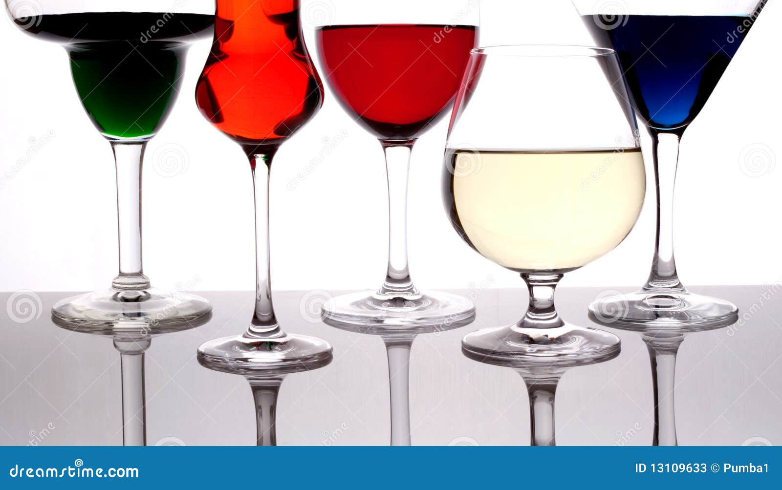 Different colored drinks stock image. Image of drink - 13109633