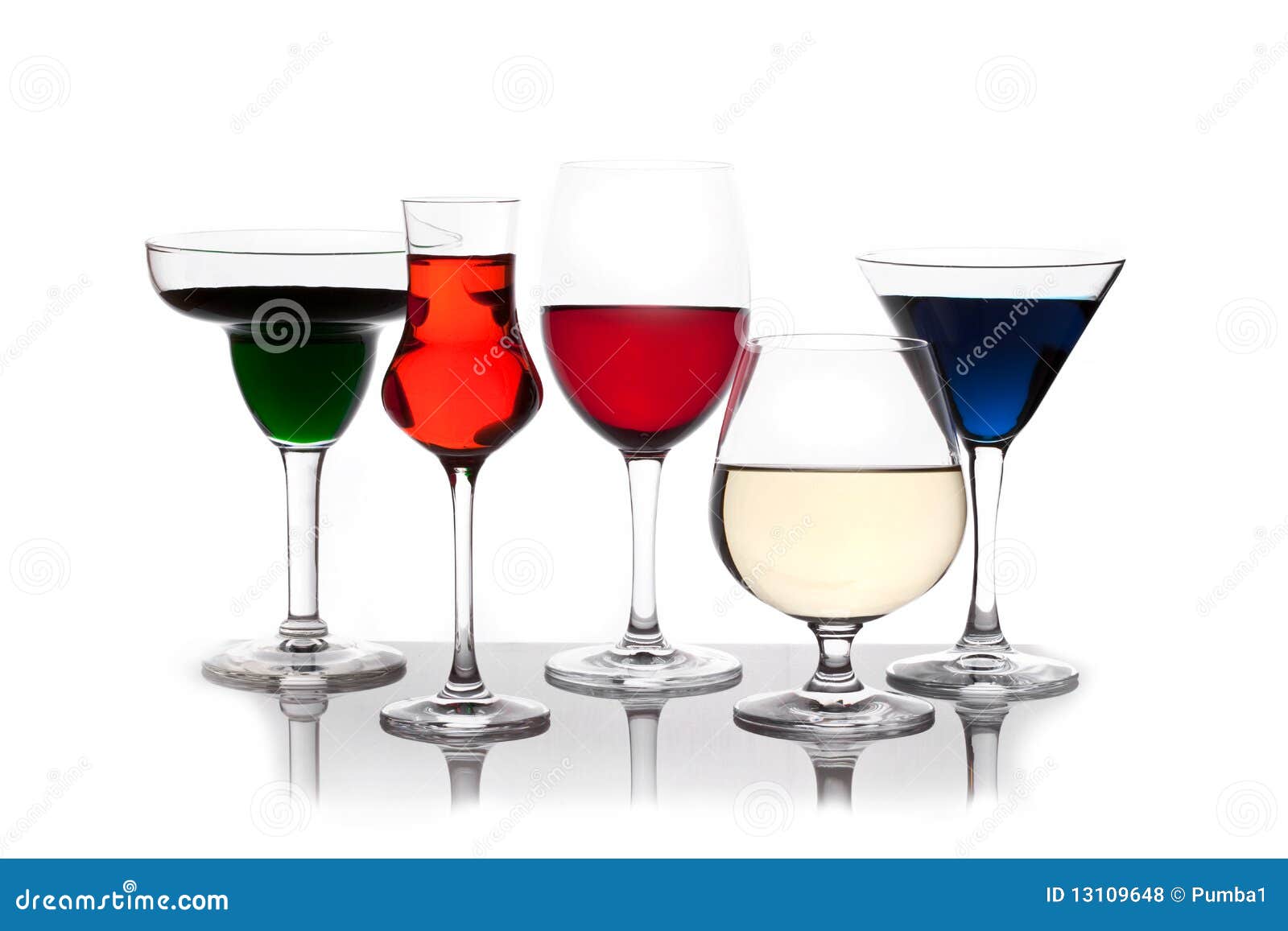 Different colored drinks stock photo. Image of celebration - 13109648