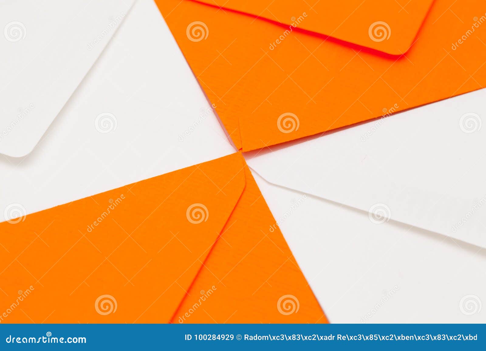 Different Colored Envelopes Stock Image - Image of card, mailing: 100284929